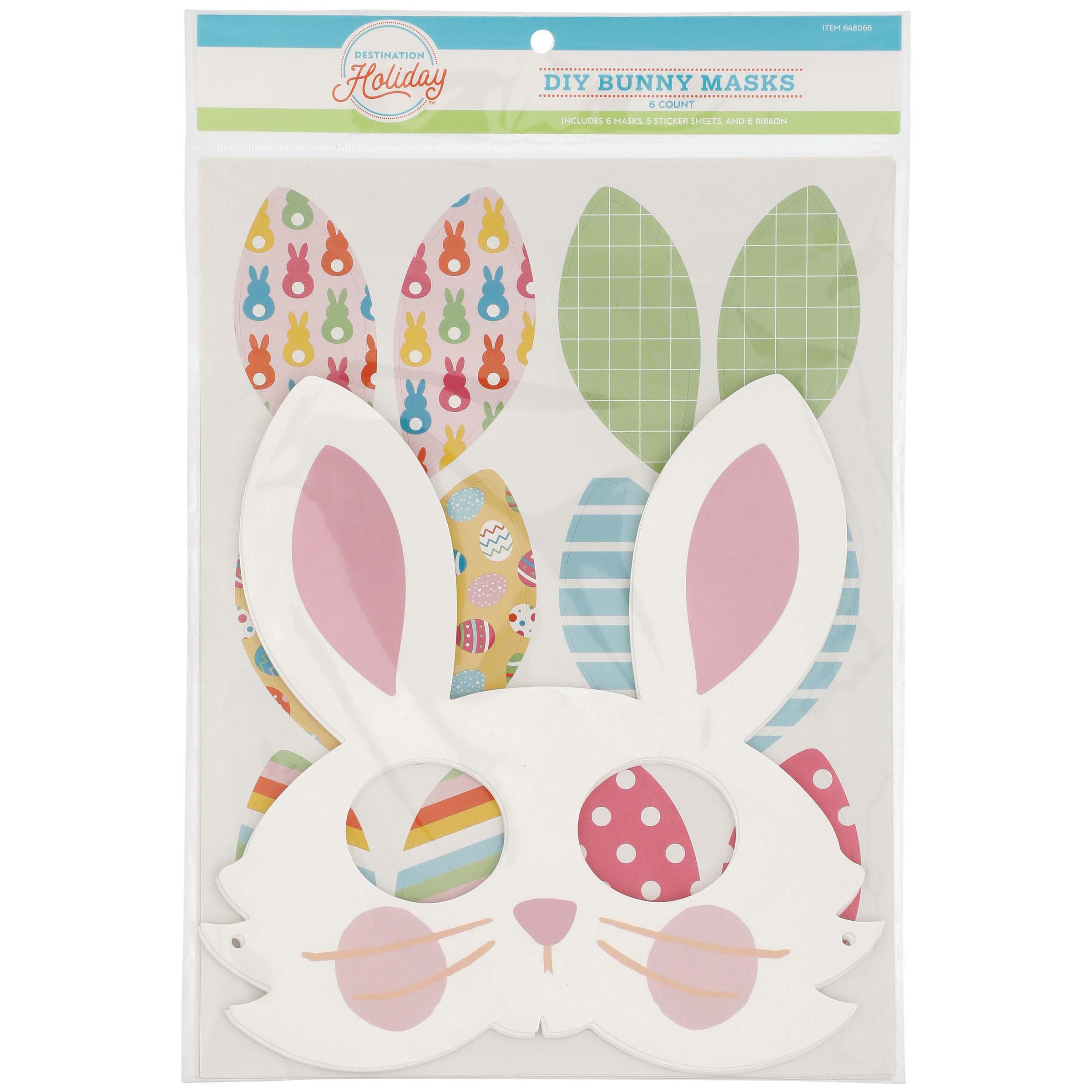 Destination Holiday DIY Easter Bunny Masks - Shop Seasonal Decor at H-E-B