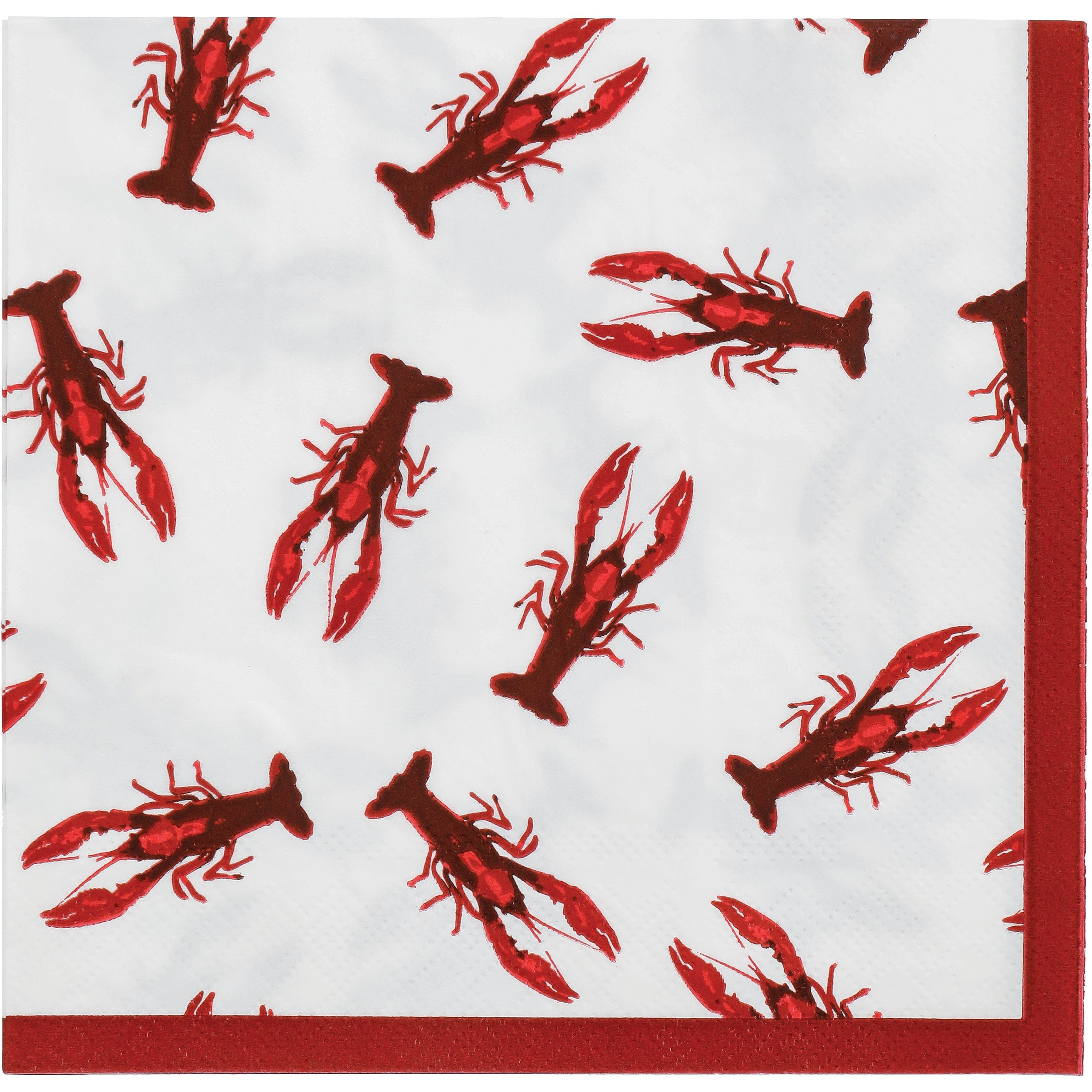 Destination Holiday Crawfish Theme Party Luncheon Napkins - Shop ...