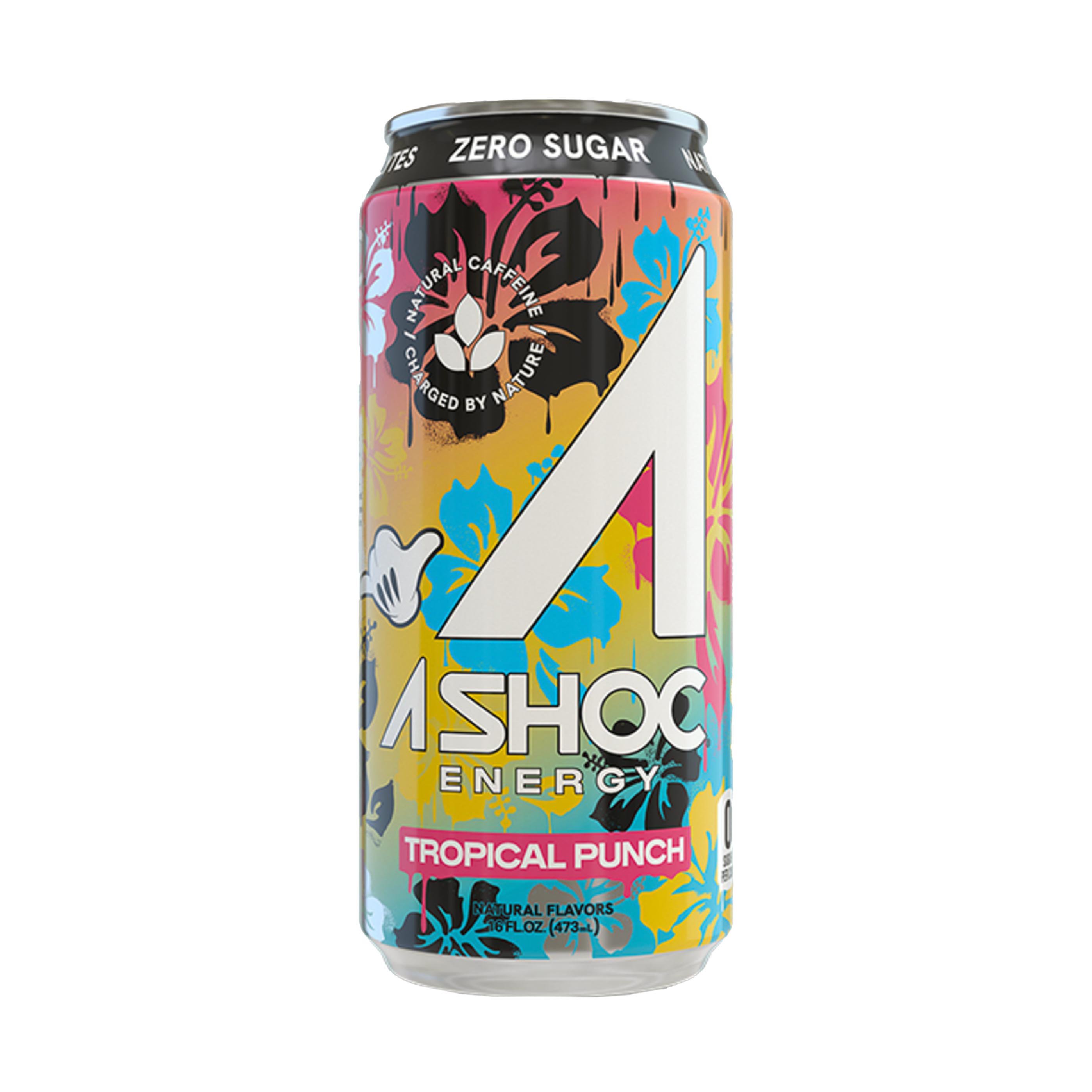 Adrenaline Shoc Zero Sugar Energy Drink - Tropical Punch - Shop Diet ...