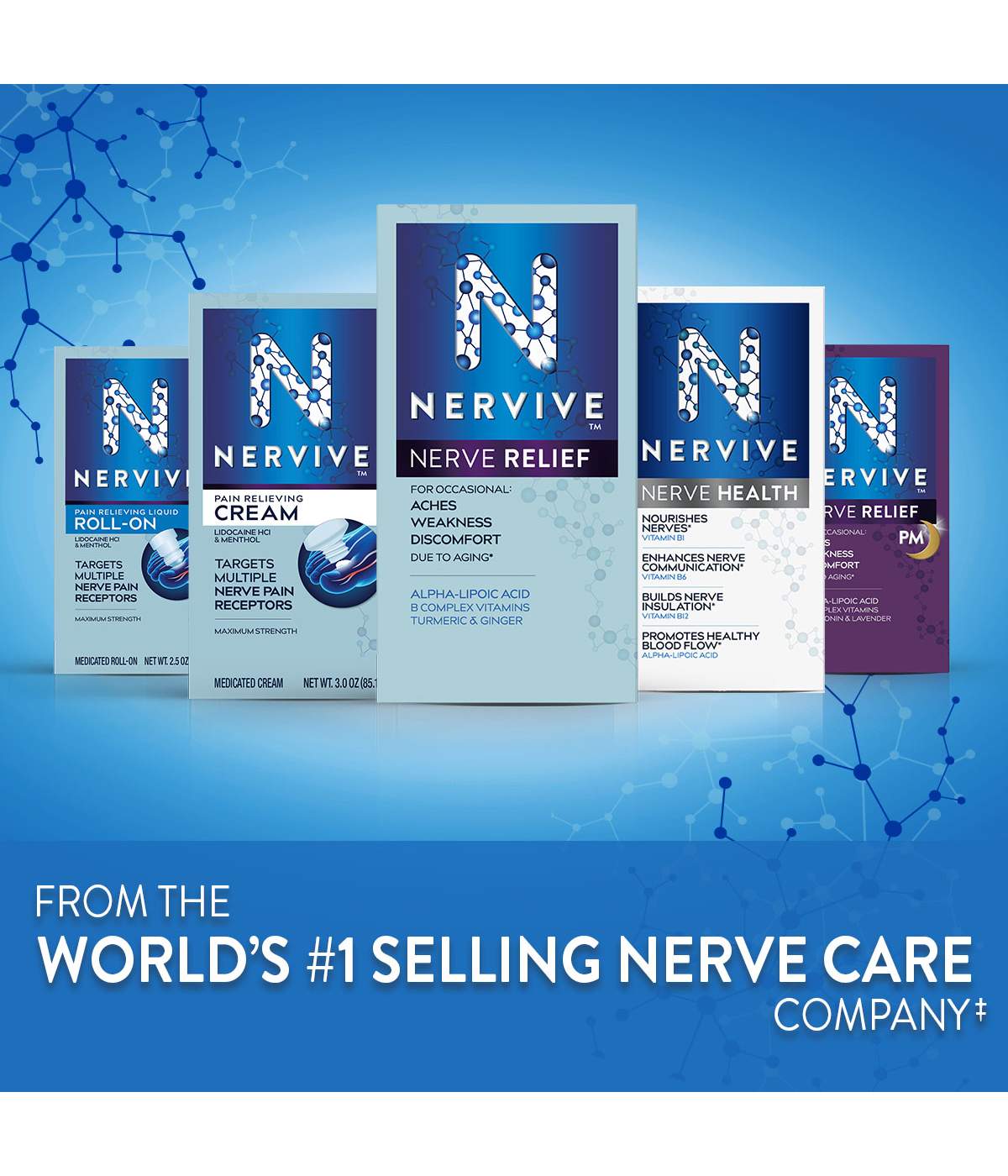 Nervive Max Strength Nerve Care Pain Relieving Roll-On Liquid - Shop ...