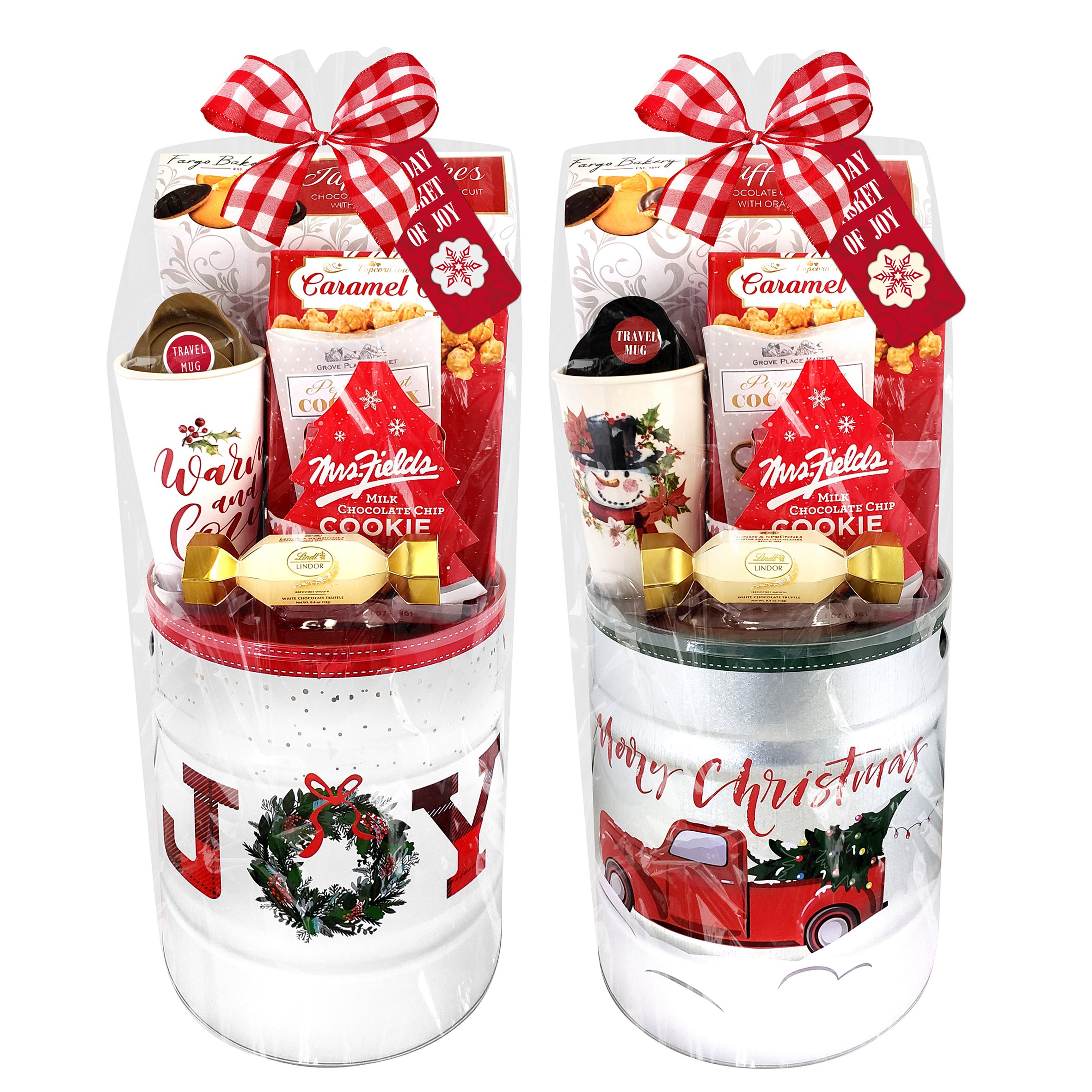 Marketplace Brands Holiday Barrel Collection Gift Basket - Assorted ...