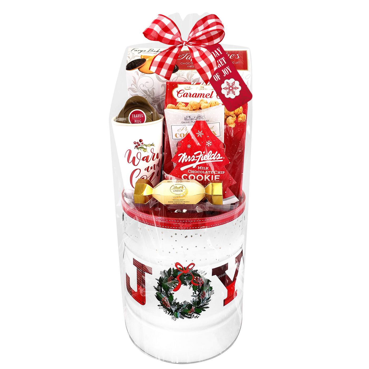 Marketplace Brands Holiday Barrel Collection Gift Basket - Assorted ...