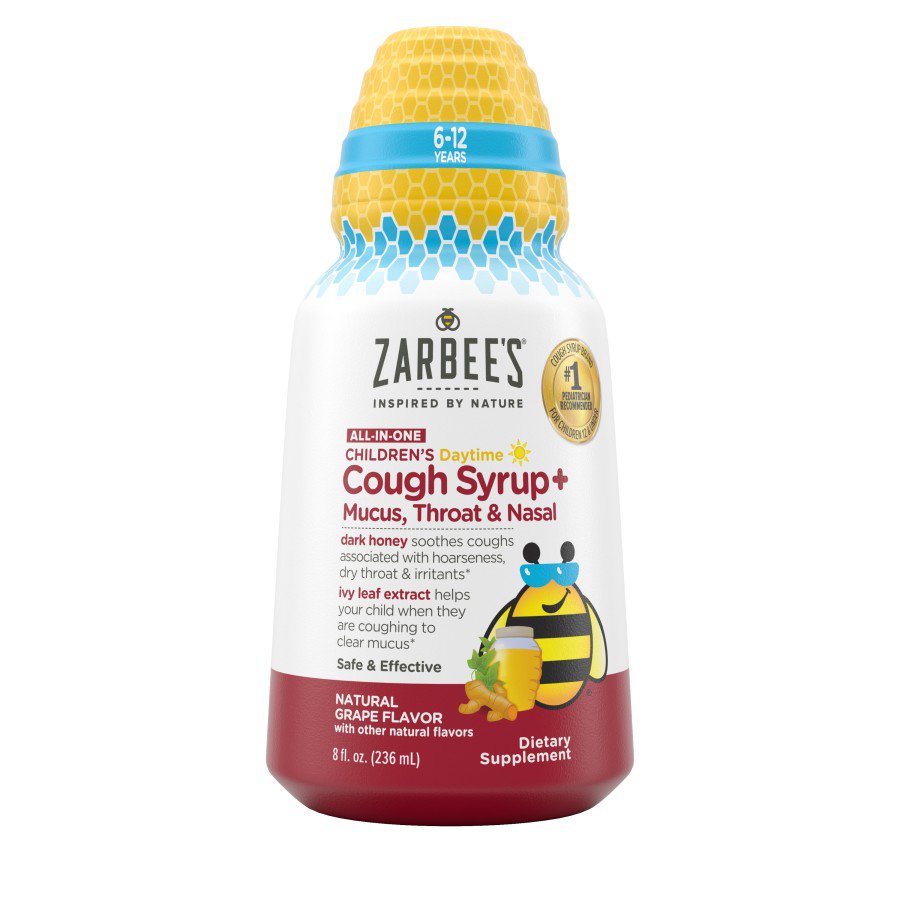 Zarbee's Kids All-in-One Cough Daytime Liquid - Grape - Shop Cough ...