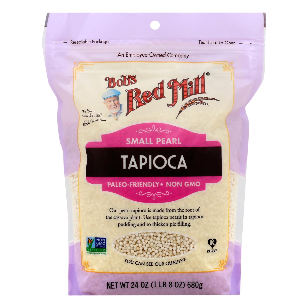Bob's Red Mill Small Pearl Tapioca, 24 oz | Central Market - Really ...