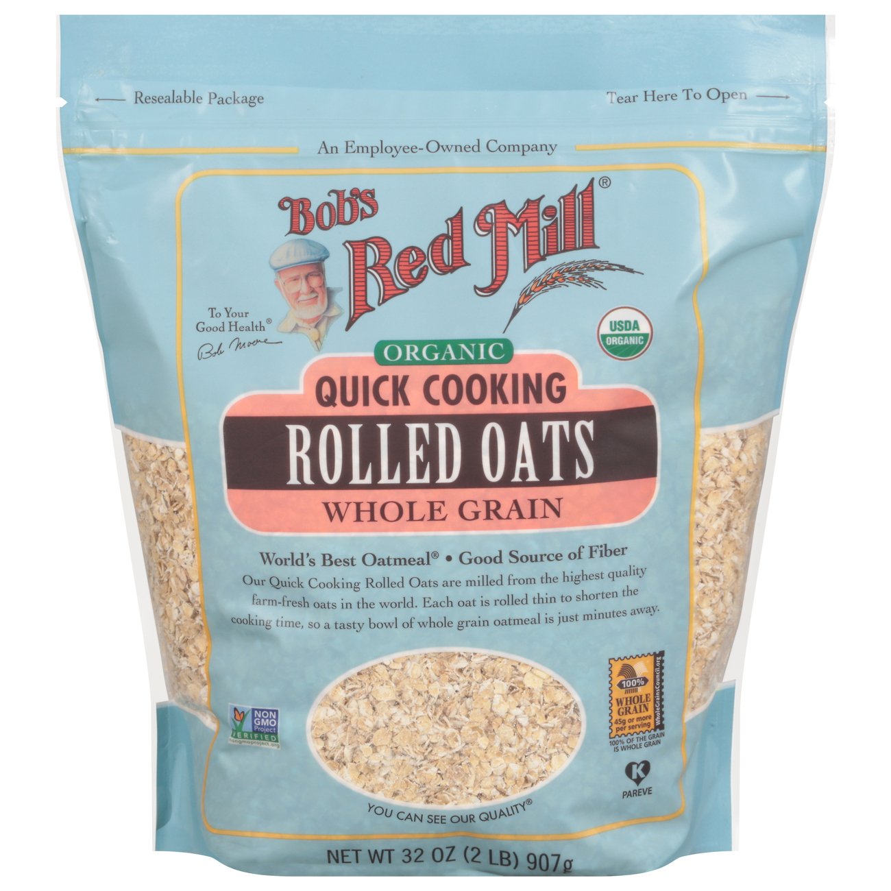 Bob's Red Mill Quick Cooking Rolled Oats, 32 oz | Central Market ...