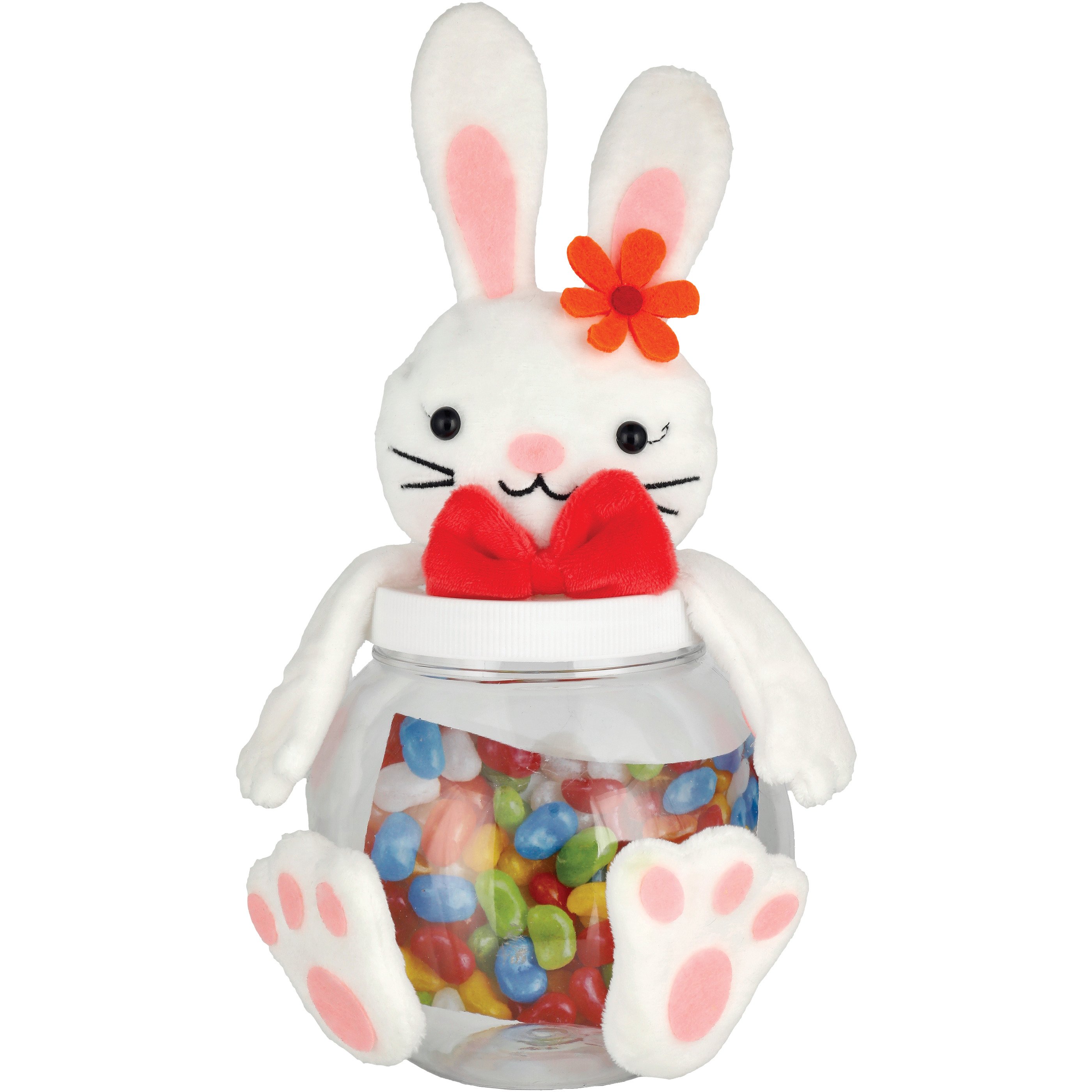 Destination Holiday Plush Easter Bunny Candy Jar - Shop Party decor at ...