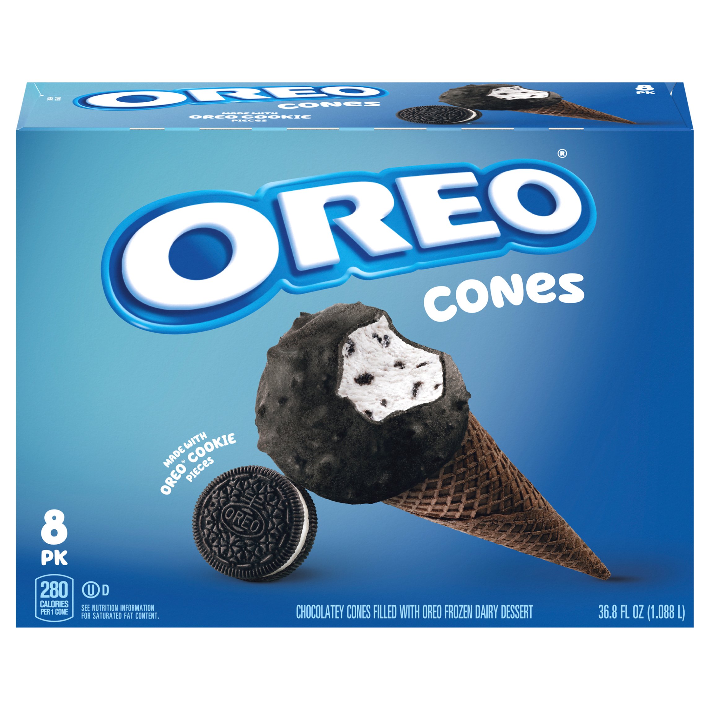 Dreyer's Oreo Ice Cream Cones - Shop Cones & sandwiches at H-E-B