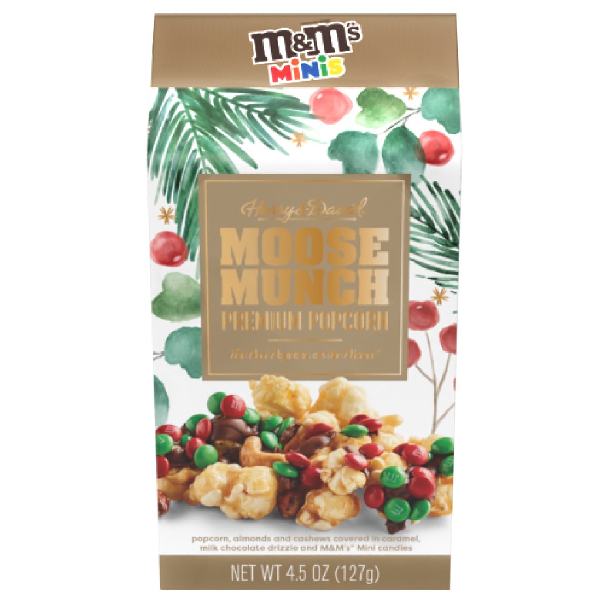 Harry & David Moose Munch Premium Holiday Popcorn with M&M'S Minis ...
