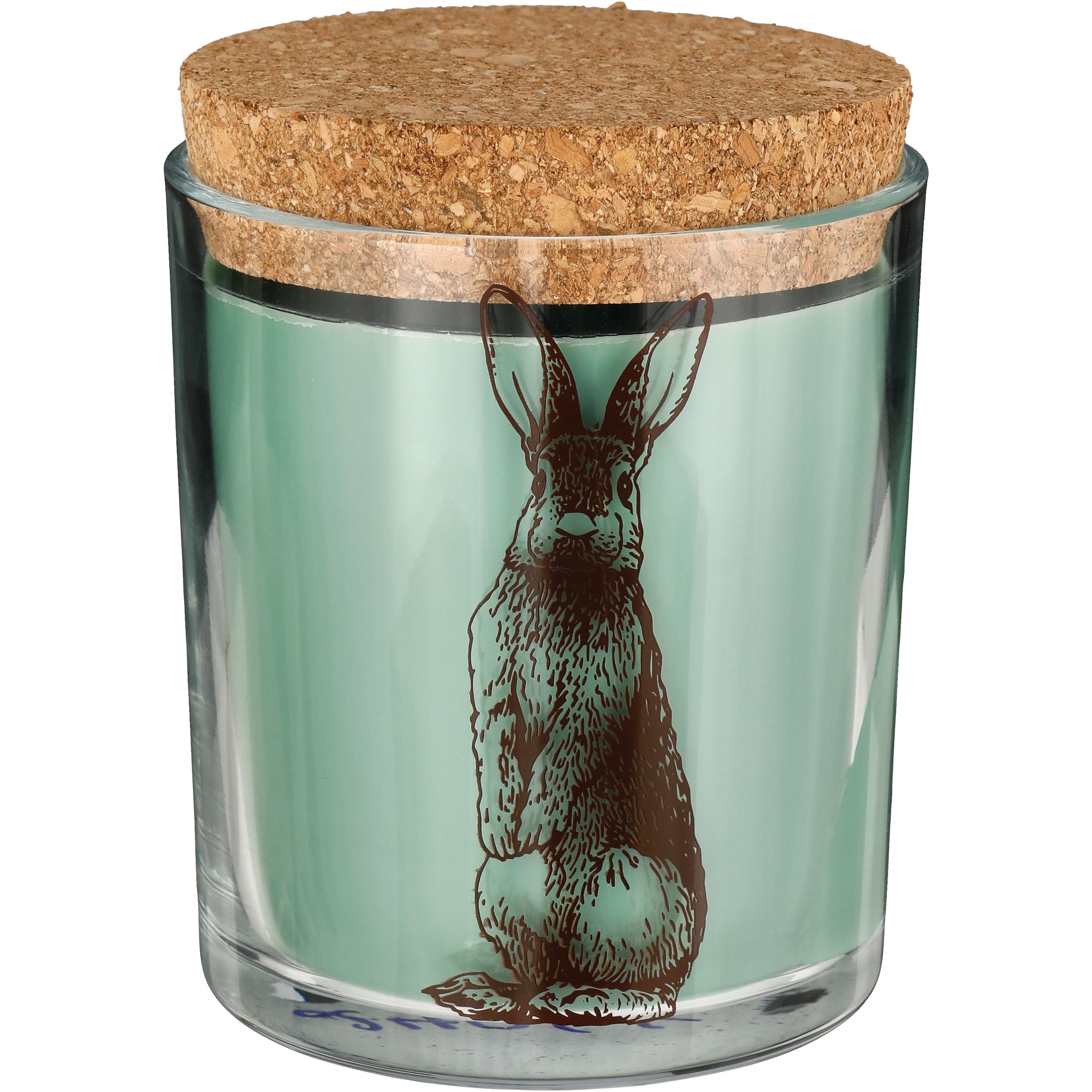 Destination Holiday Cottage Bunny Geranium Leaf & Fern Scent Glass ...