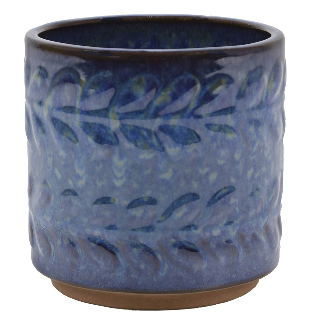 Deroma Triton Succulent Glazed Terracotta Planter - Green - Shop Pots ...