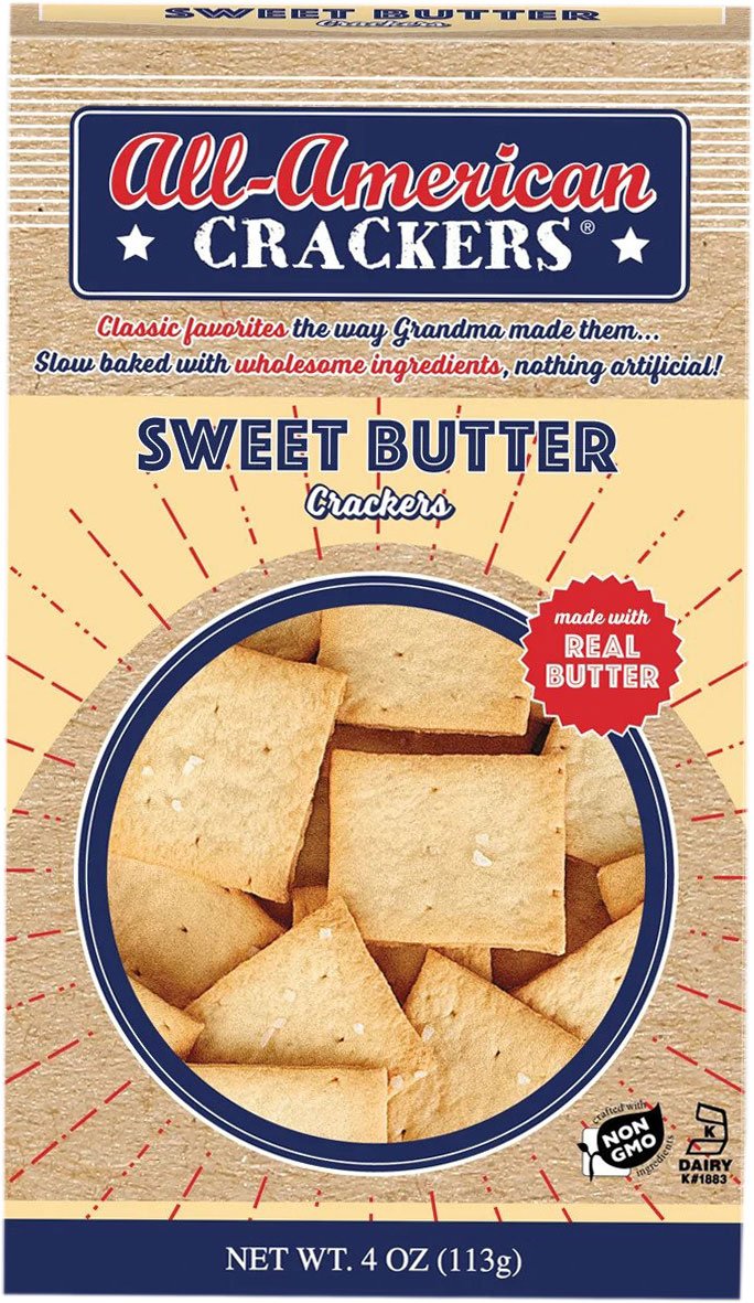 All-American Crackers Sweet Butter - Shop Crackers & breadsticks at H-E-B