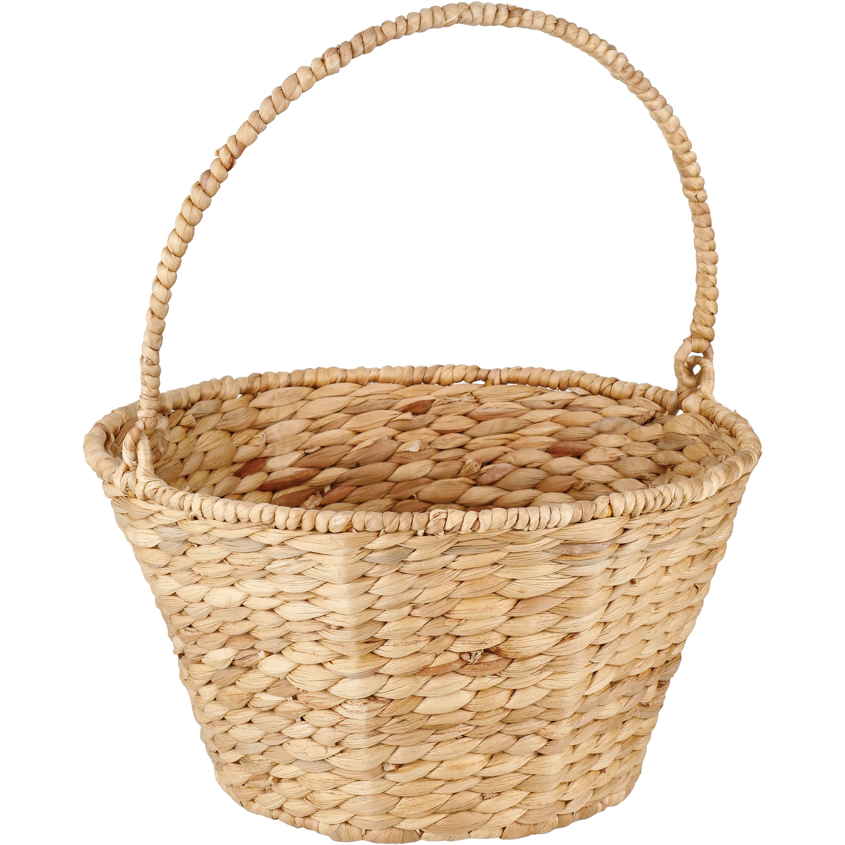 Destination Holiday Water Hyacinth Easter Basket - Shop Storage bins at ...