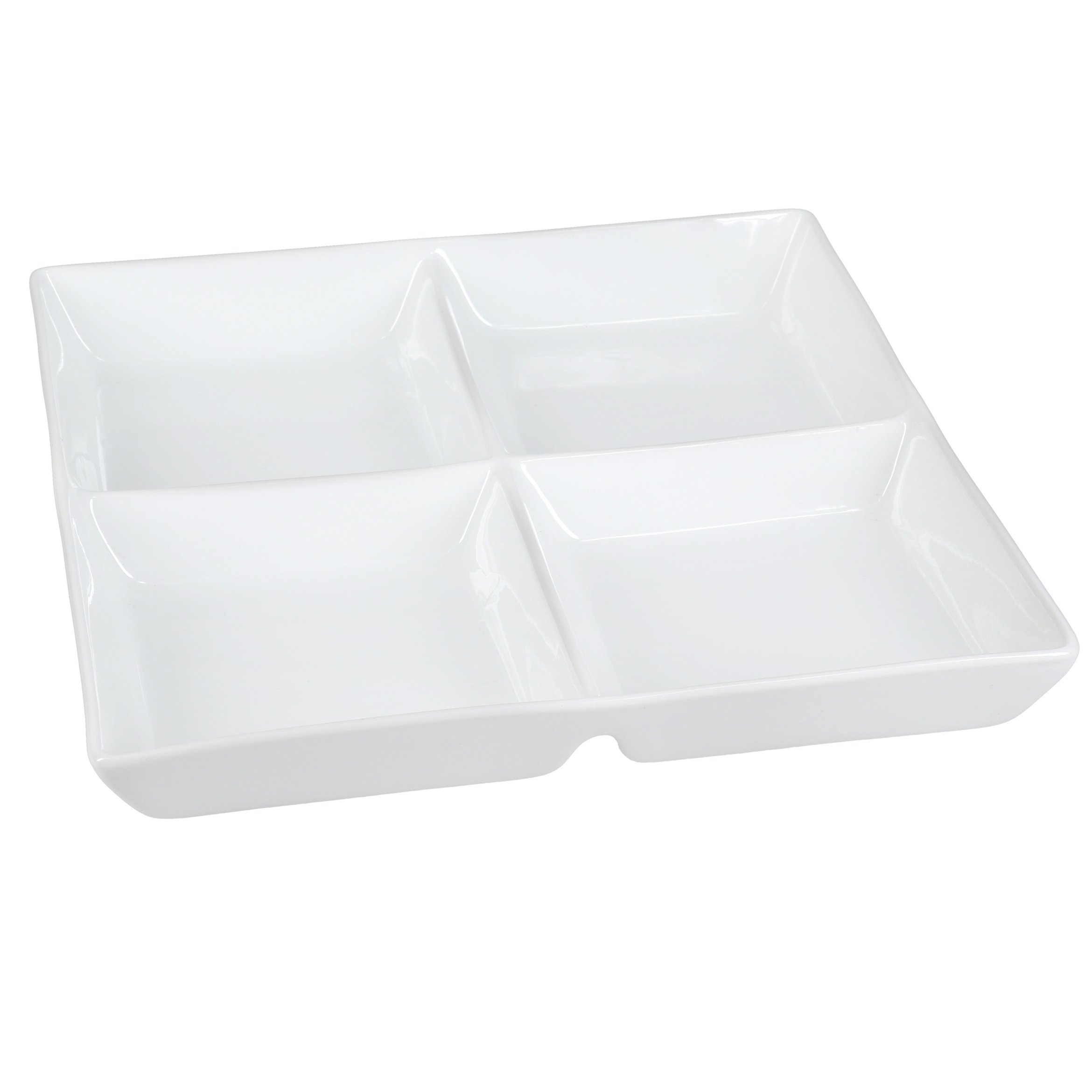 BIA Cordon Bleu Square Divided Ceramic Serveware - Shop Pans & dishes ...