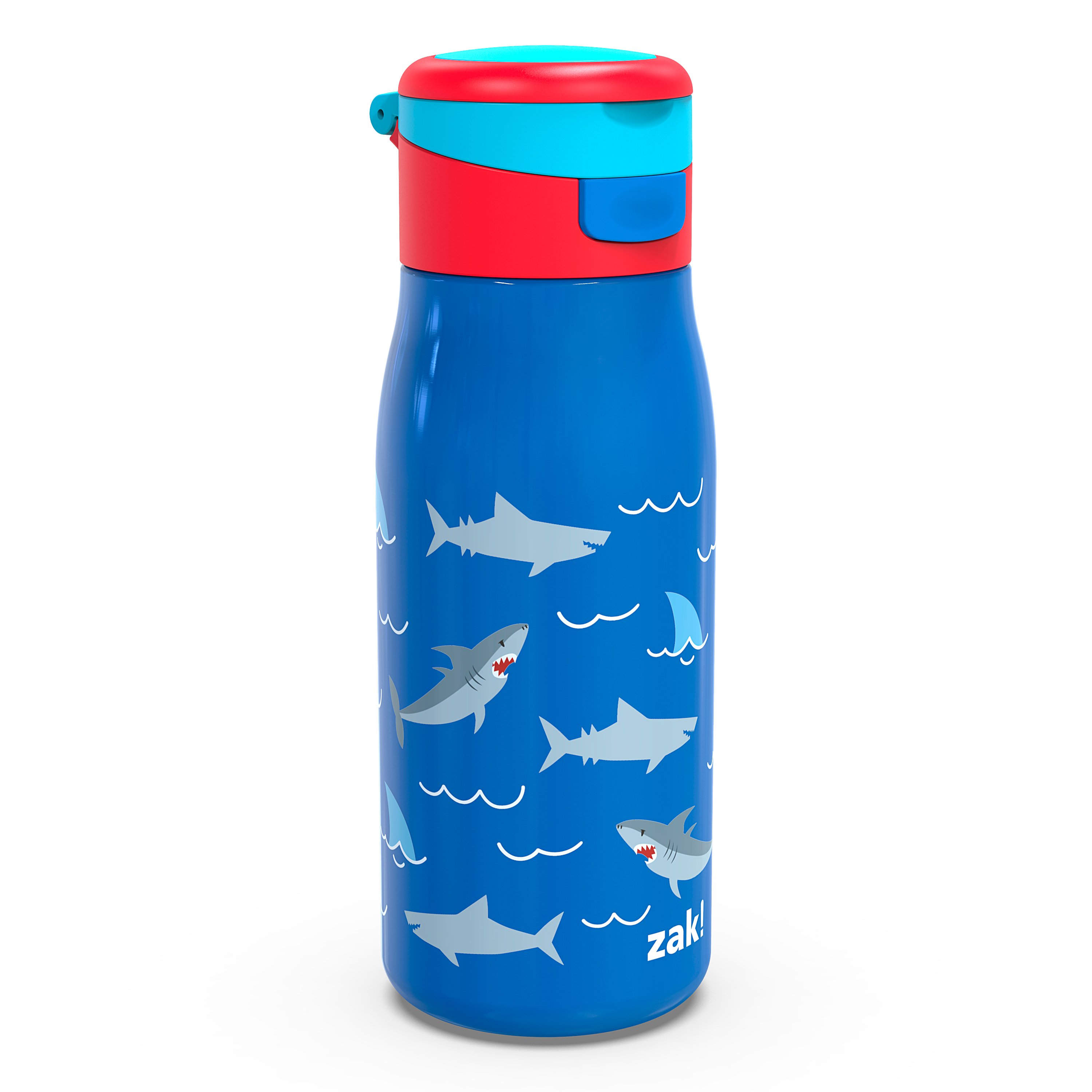 Zak Designs Sharks Stainless Steel Pasco Water Bottle - Blue - Shop ...