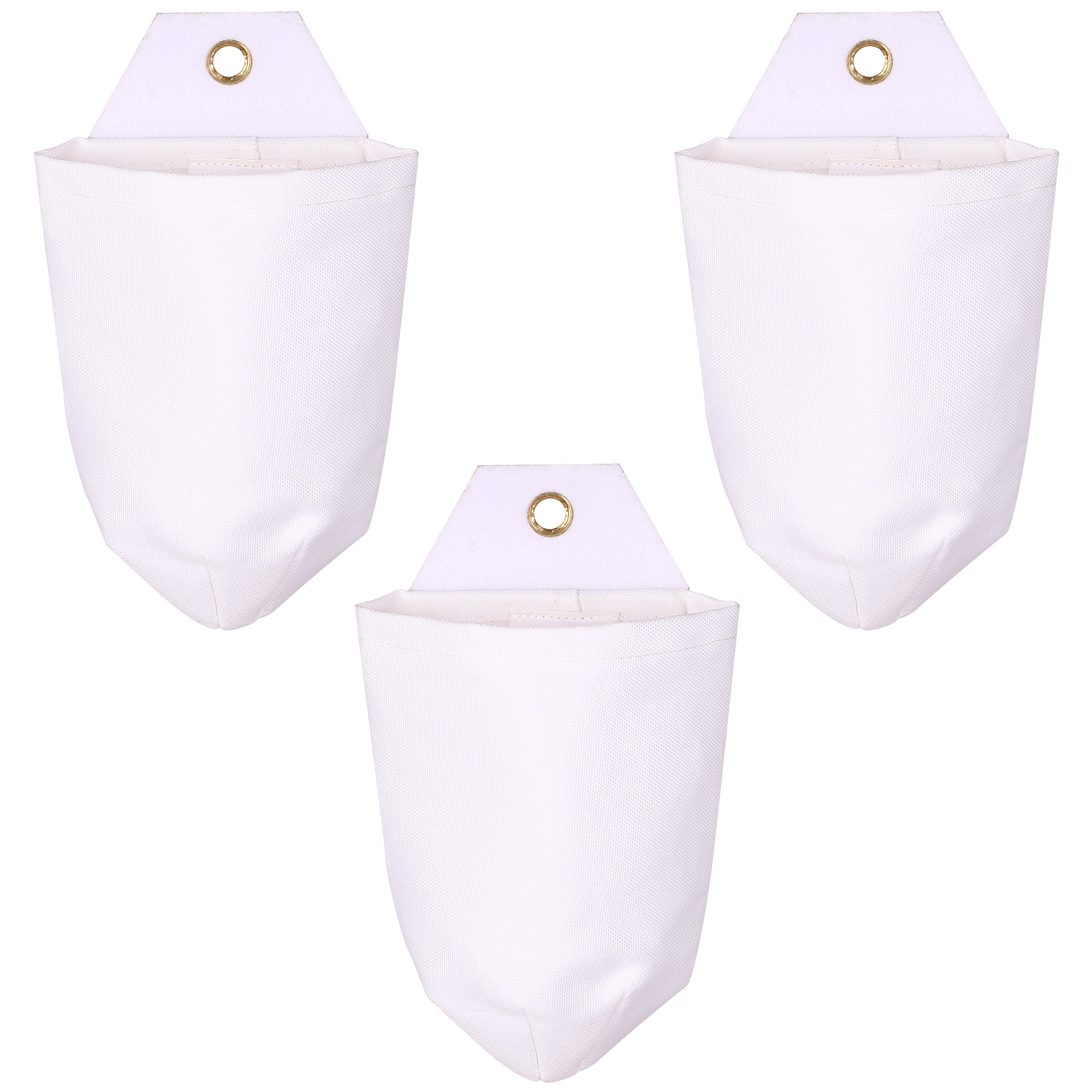 Evergreen Wall Hanging Pocket Planters - White, 3 ct. - Shop Pots ...