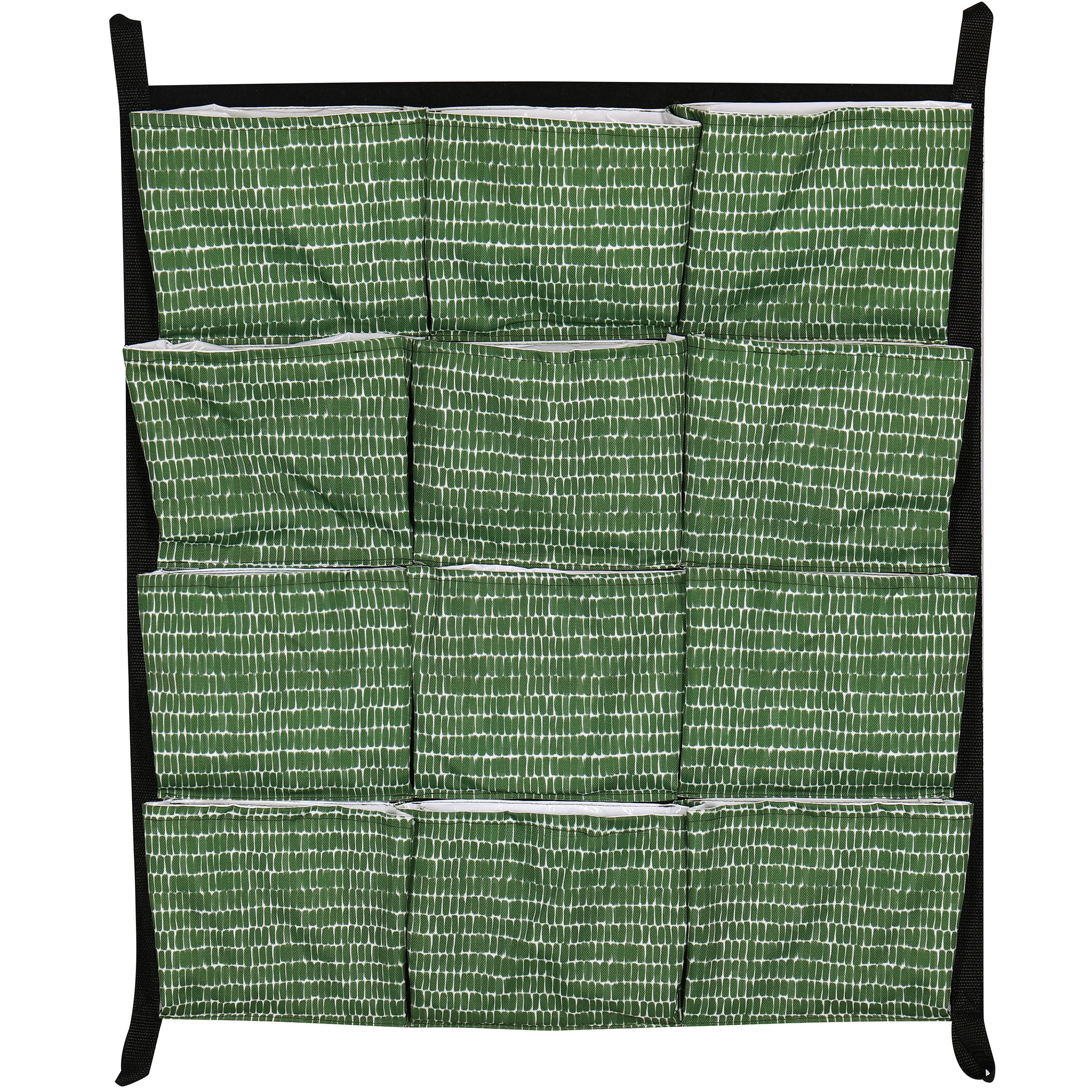 Evergreen 12 Pocket Hanging Wall Planter - Green - Shop Pots & planters ...
