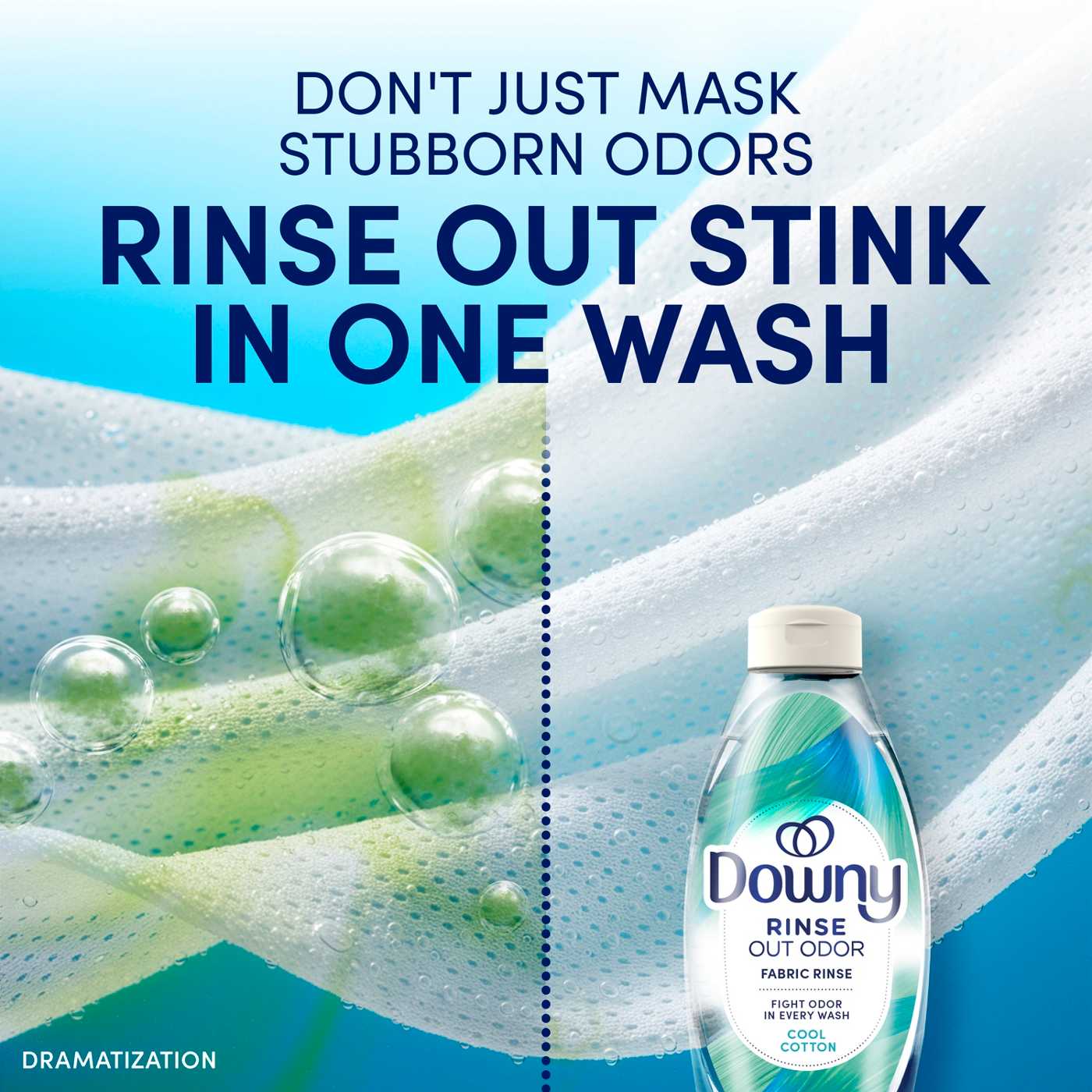 Downy Rinse & Refresh Laundry Odor Remover - Cool Cotton - Shop ...