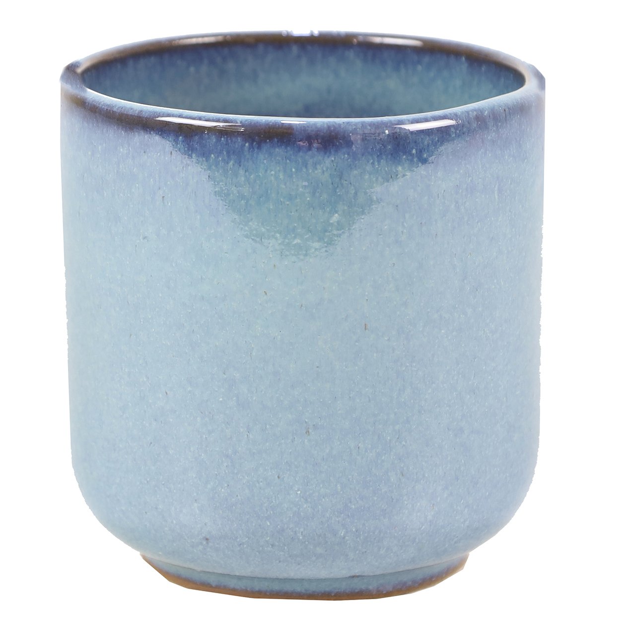 Deroma Luna Succulent Glazed Terracotta Planter - Blue - Shop Pots ...