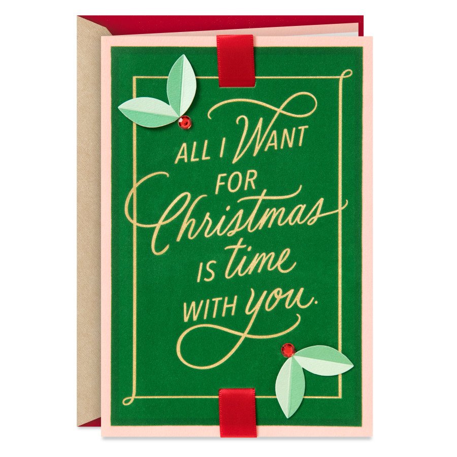 Hallmark All I Want for Christmas Card - S20 - Shop Invites & thank you ...
