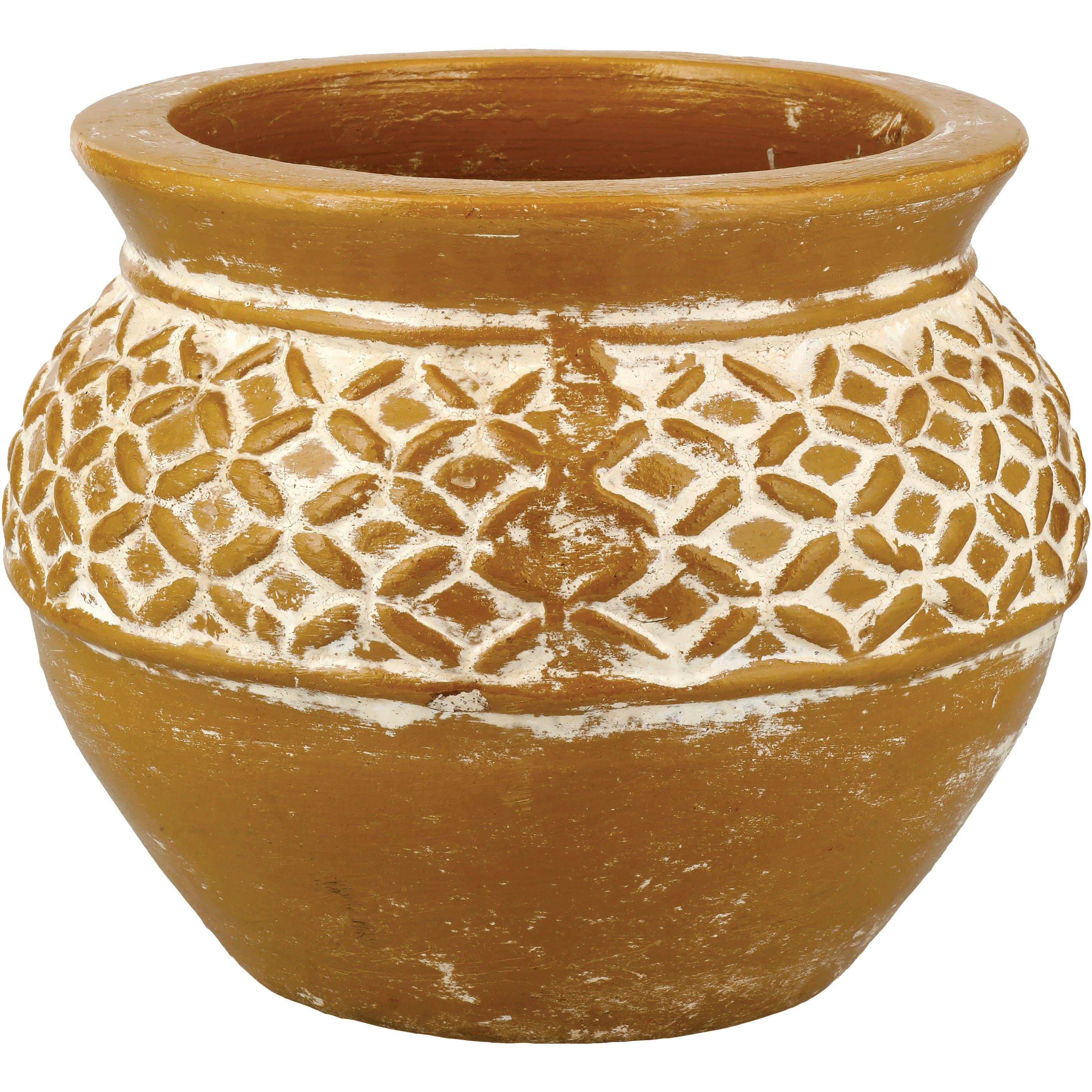 Blue Orange Pottery Tejida Clay Planter - Terracotta - Shop Pots ...
