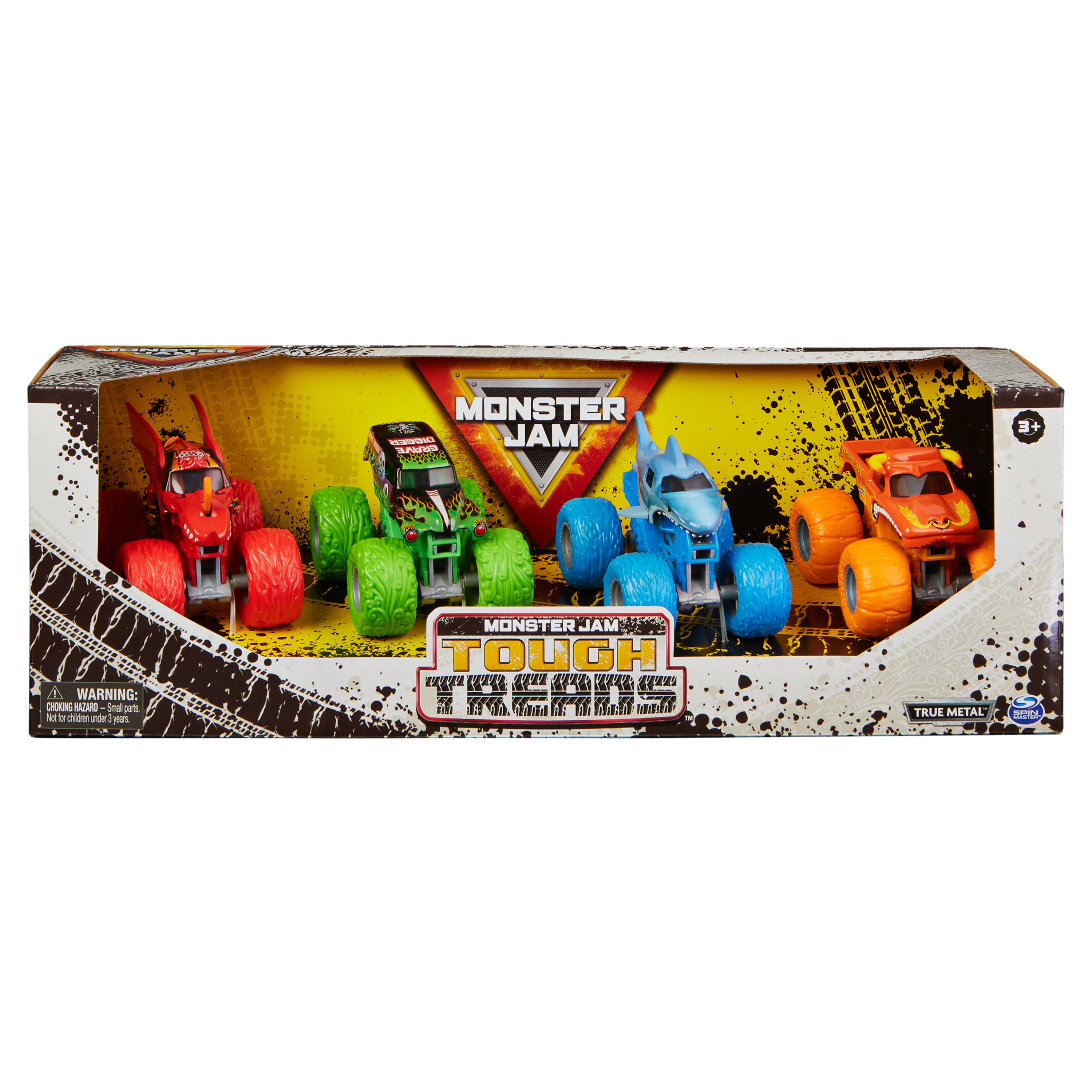 Monster Jam True Metal Tough Treads - Shop Toy vehicles at H-E-B