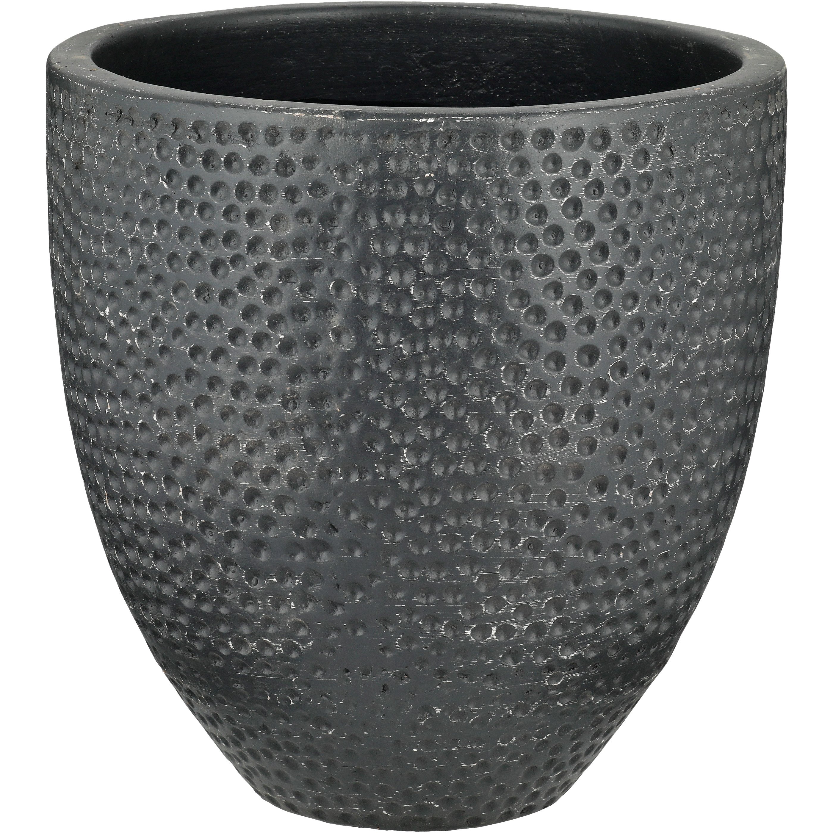 Blue Orange Pottery Hammered Clay Planter - Charcoal - Shop Pots ...