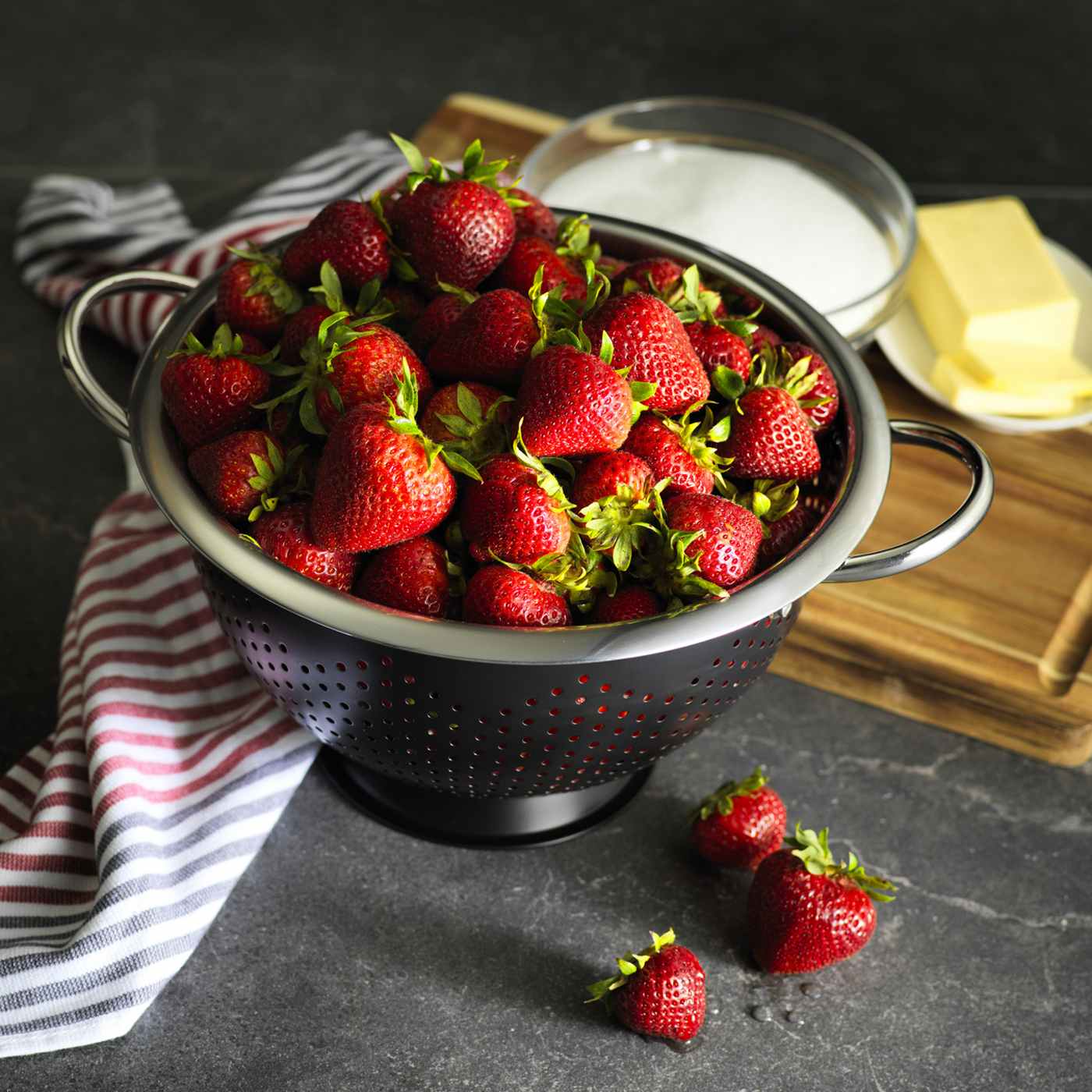 GoodCook Gourmet Stainless Steel Colander - Black - Shop Utensils ...