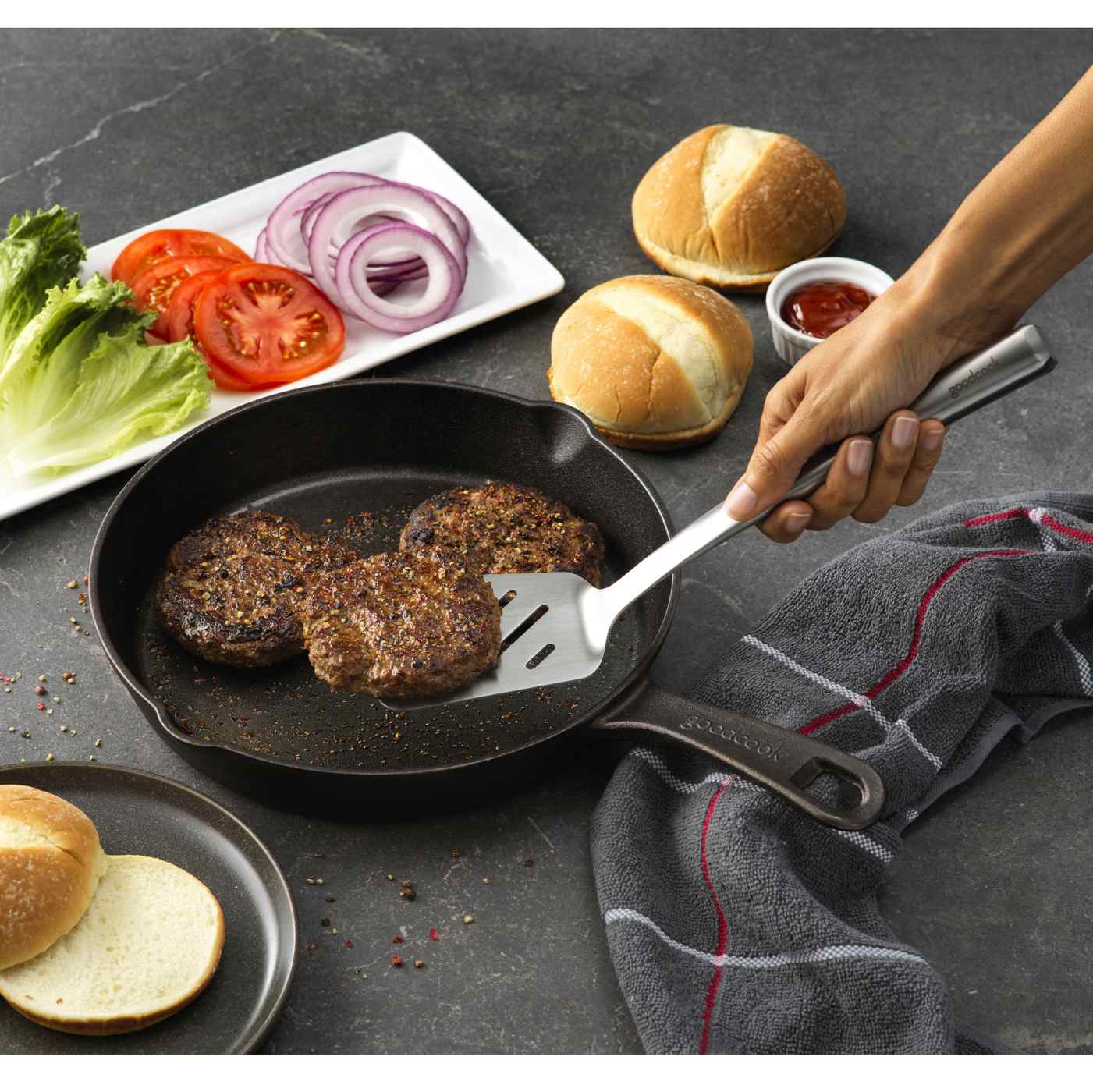 GoodCook Gourmet Stainless Steel Slotted Turner - Shop Utensils ...