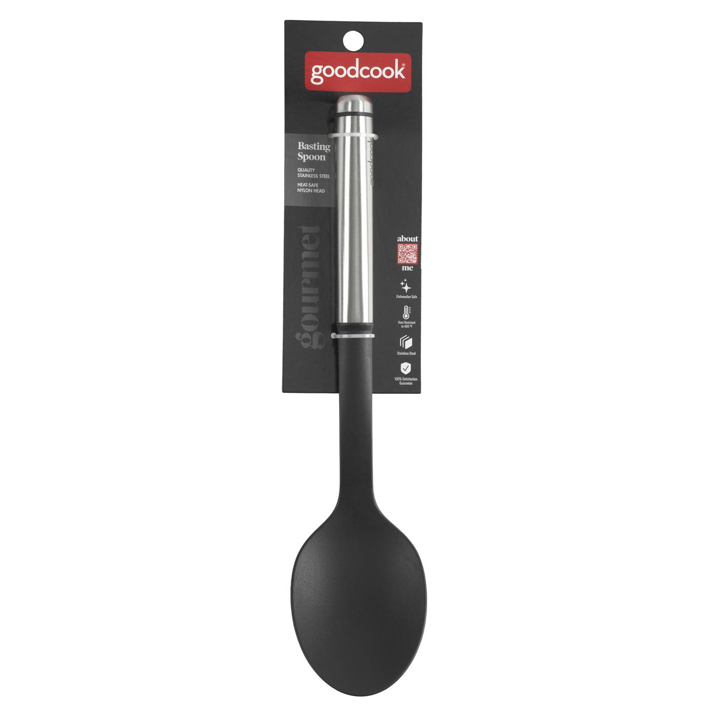 GoodCook Gourmet Stainless Steel Nylon Basting Spoon - Shop Utensils ...