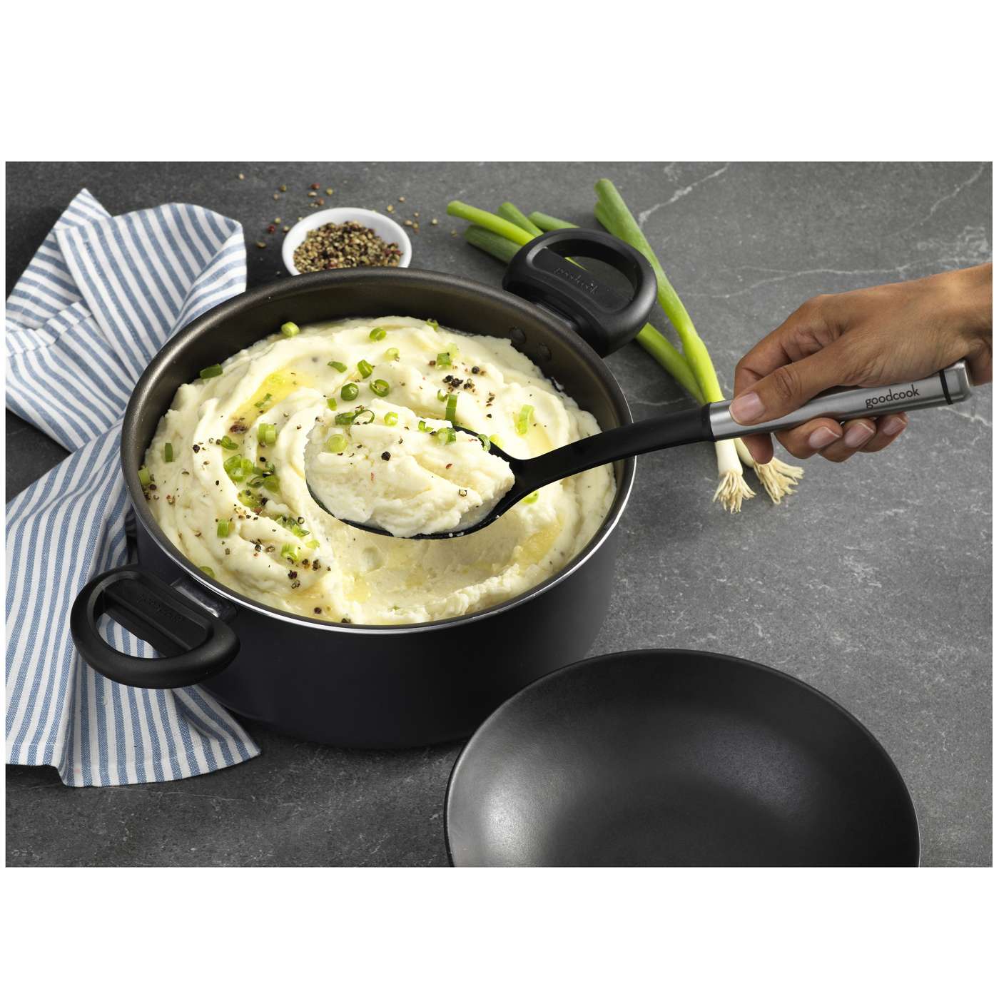 GoodCook Gourmet Stainless Steel Nylon Basting Spoon - Shop Utensils ...