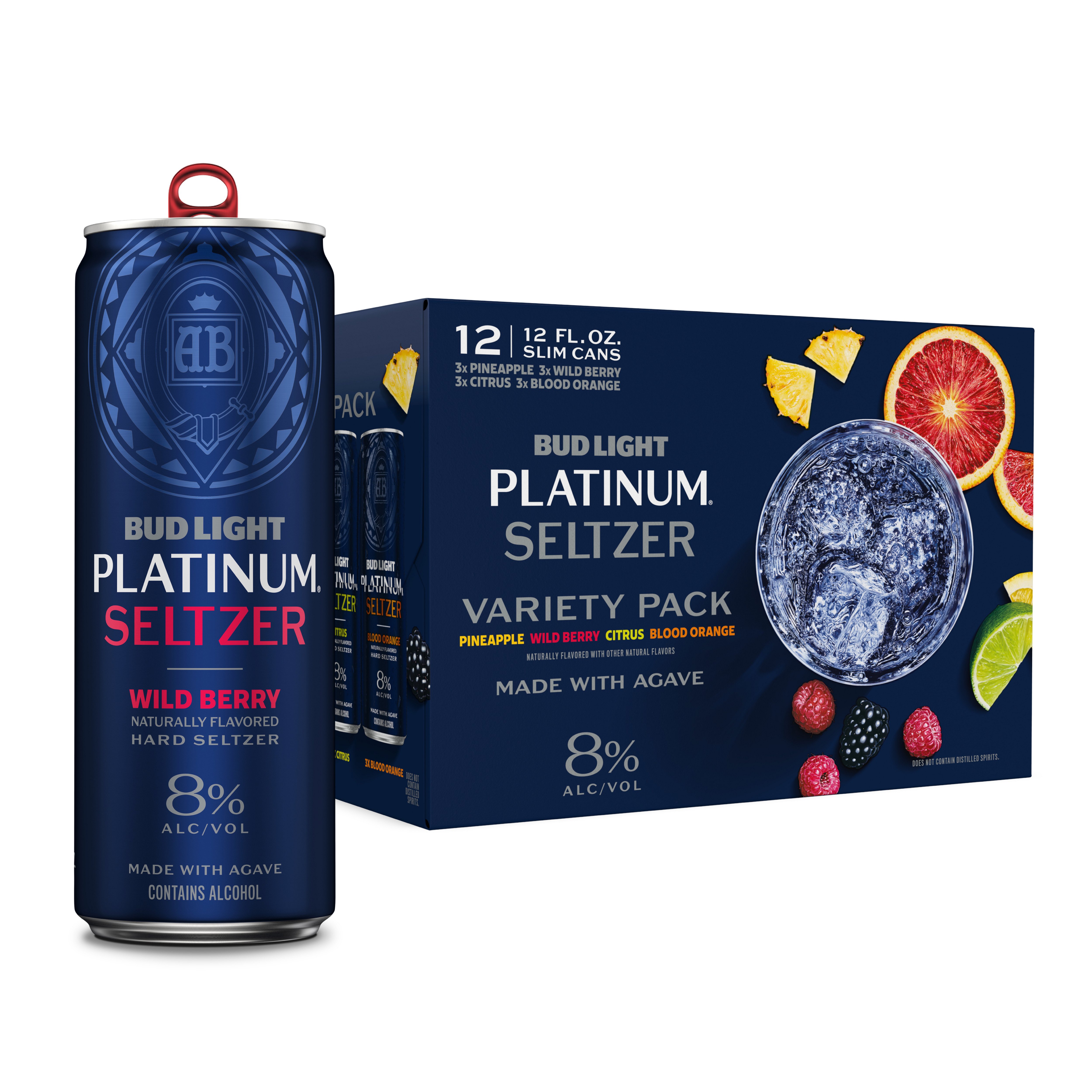 Bud Light Platinum Hard Seltzer Variety, 12 pack - Shop Malt beverages ...