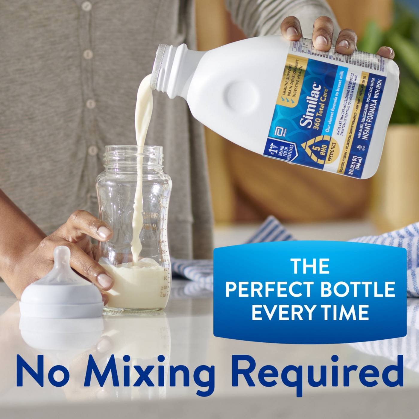 Similac 360 Total Care Ready-to-Feed Infant Formula with 5 HMO ...