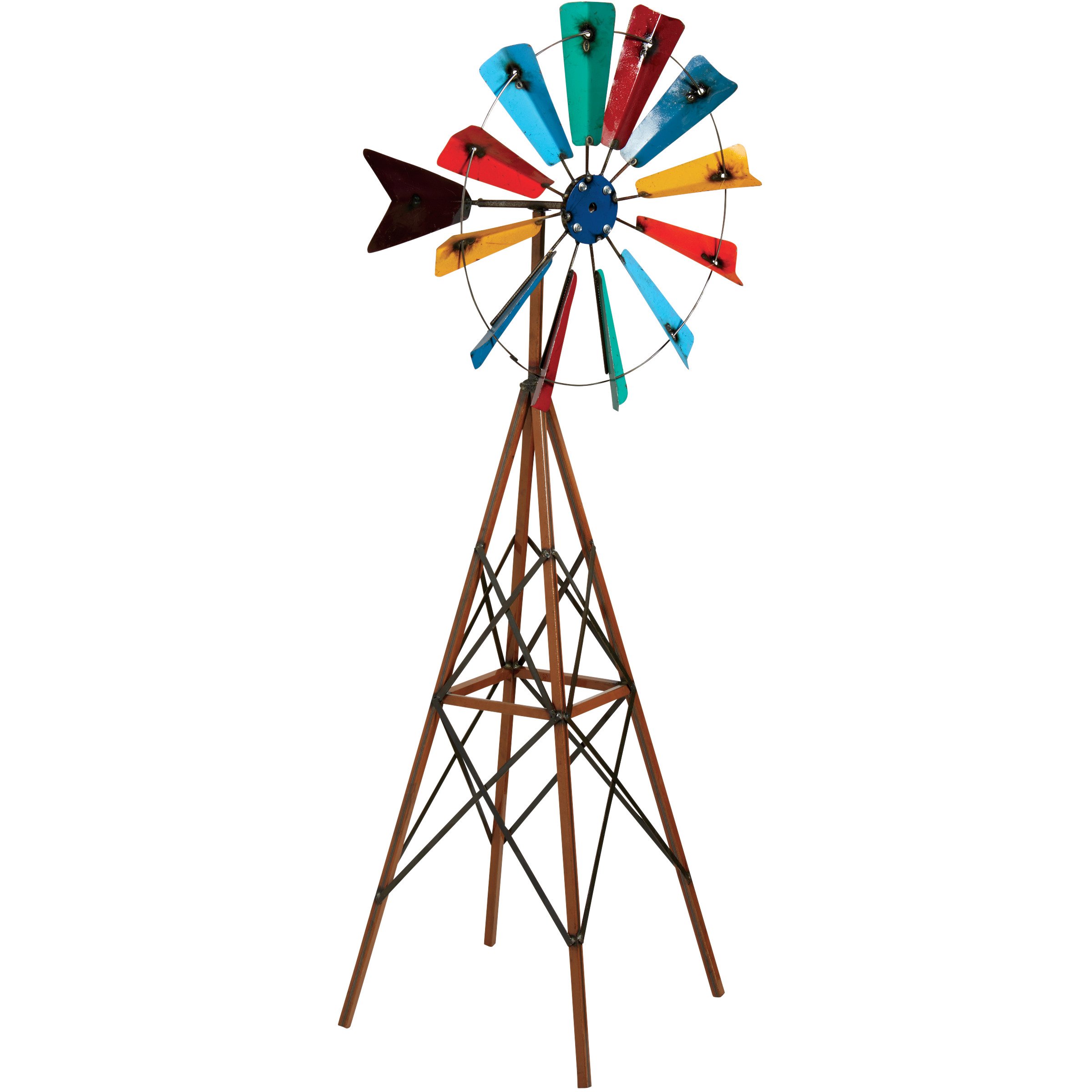 Creative Décor Sourcing Multicolor Outdoor Windmill - Shop Outdoor ...