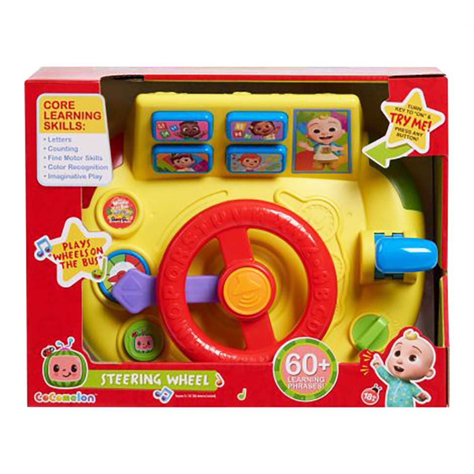 Just Play CoComelon Learning Steering Wheel - Shop Baby toys at H-E-B