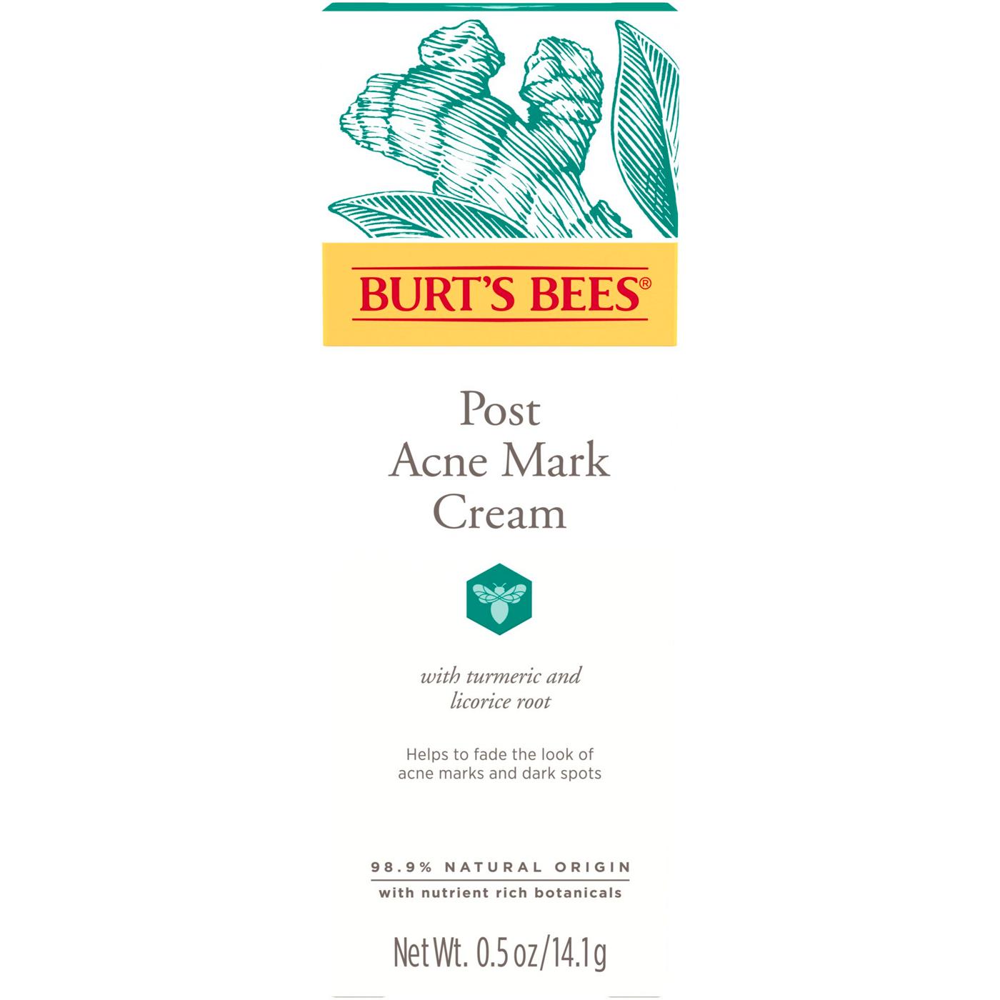 Burt's Bees Post Acne Mark Cream - Shop Facial masks & treatments at H-E-B