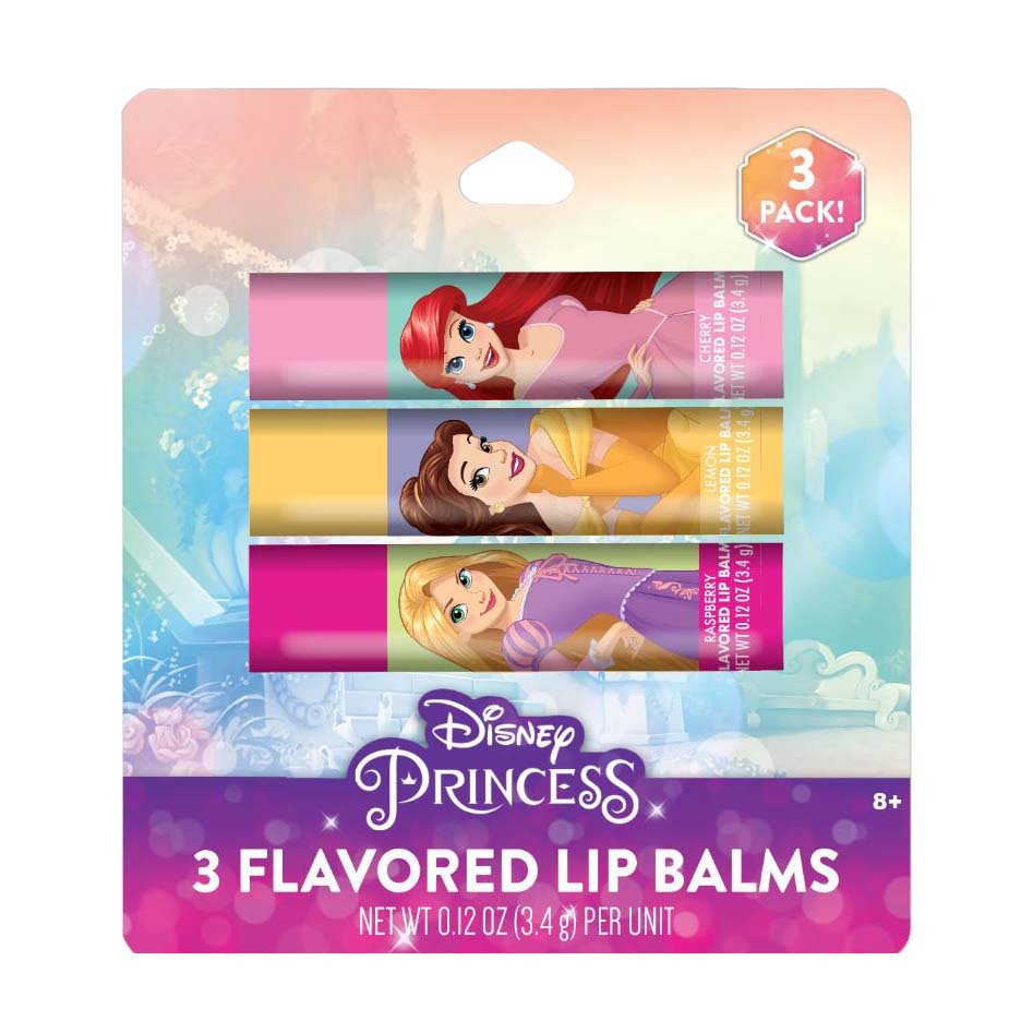 Disney Princess Flavored Lip Balms - Shop Lip balm & treatments at H-E-B
