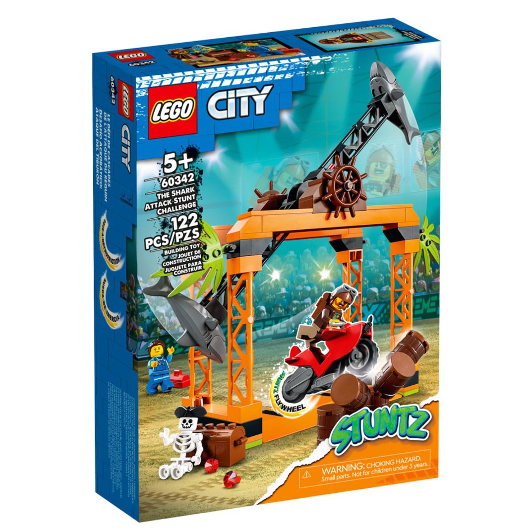 LEGO City The Shark Attack Stunt Challenge Set - Shop Lego & building ...