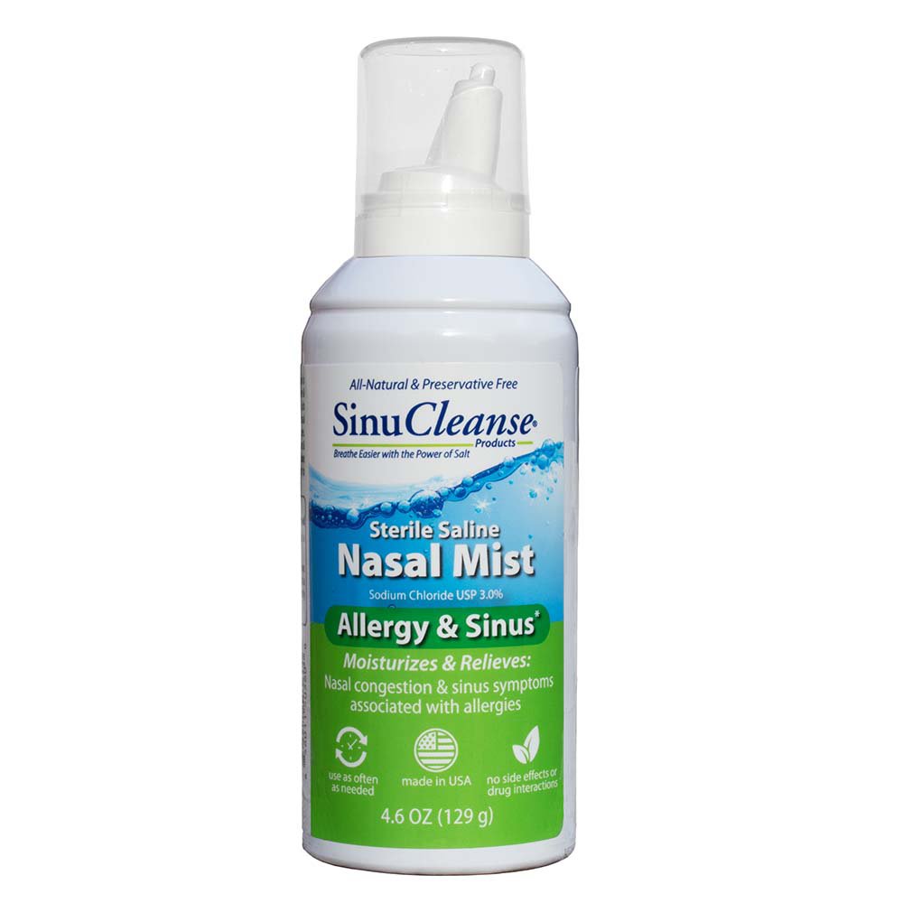 SinuCleanse Allergy & Sinus Sterile Saline Nasal Mist - Shop Medicines ...