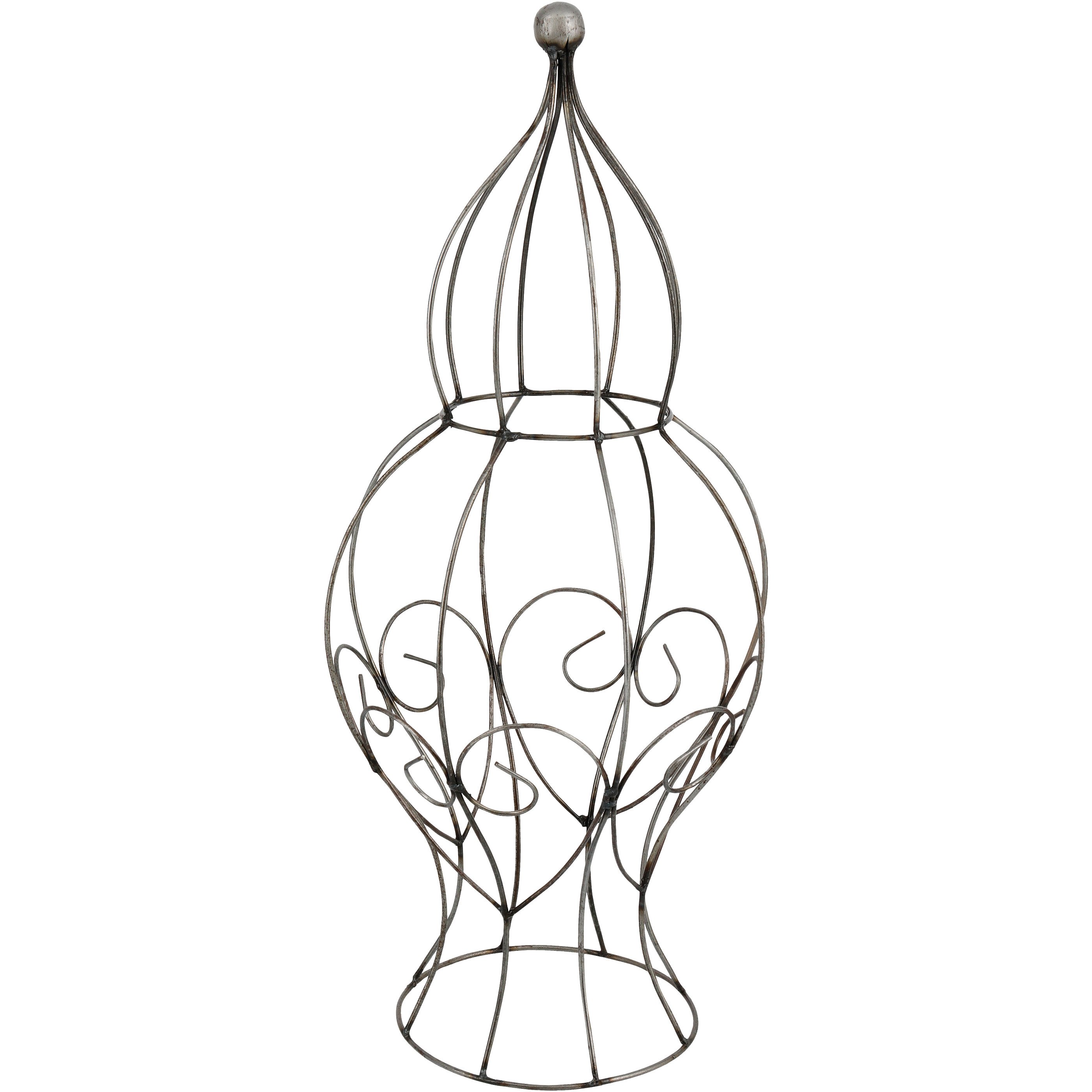 Creative Décor Sourcing Bell Shape Metal Garden Topiary - Shop Outdoor ...