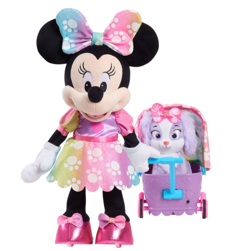 Just Play Disney Junior Minnie Mouse Waggin' Wagon Plush Set - Shop ...