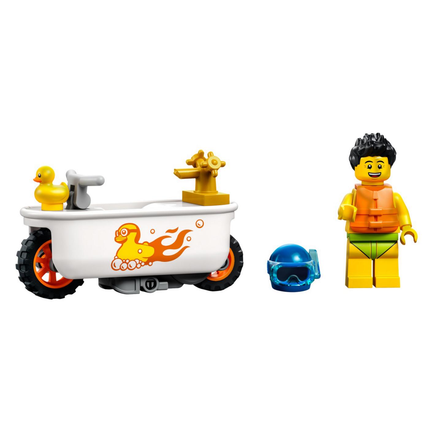 LEGO City Bathtub Stunt Bike Set - Shop Lego & building blocks at H-E-B