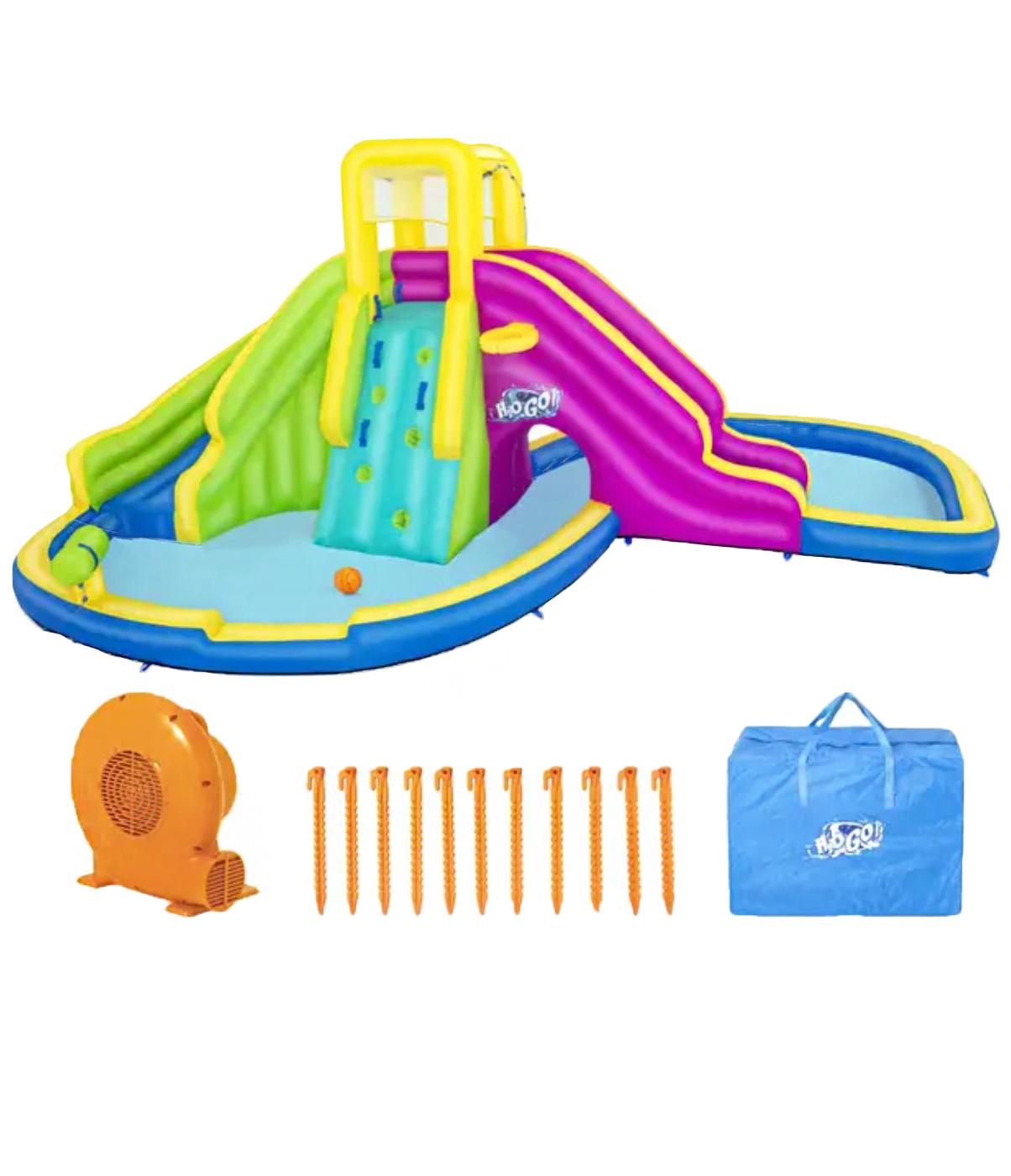Bestway H2O Go! Funfinity Splash Mega Water Park - Shop Kiddie pools at ...