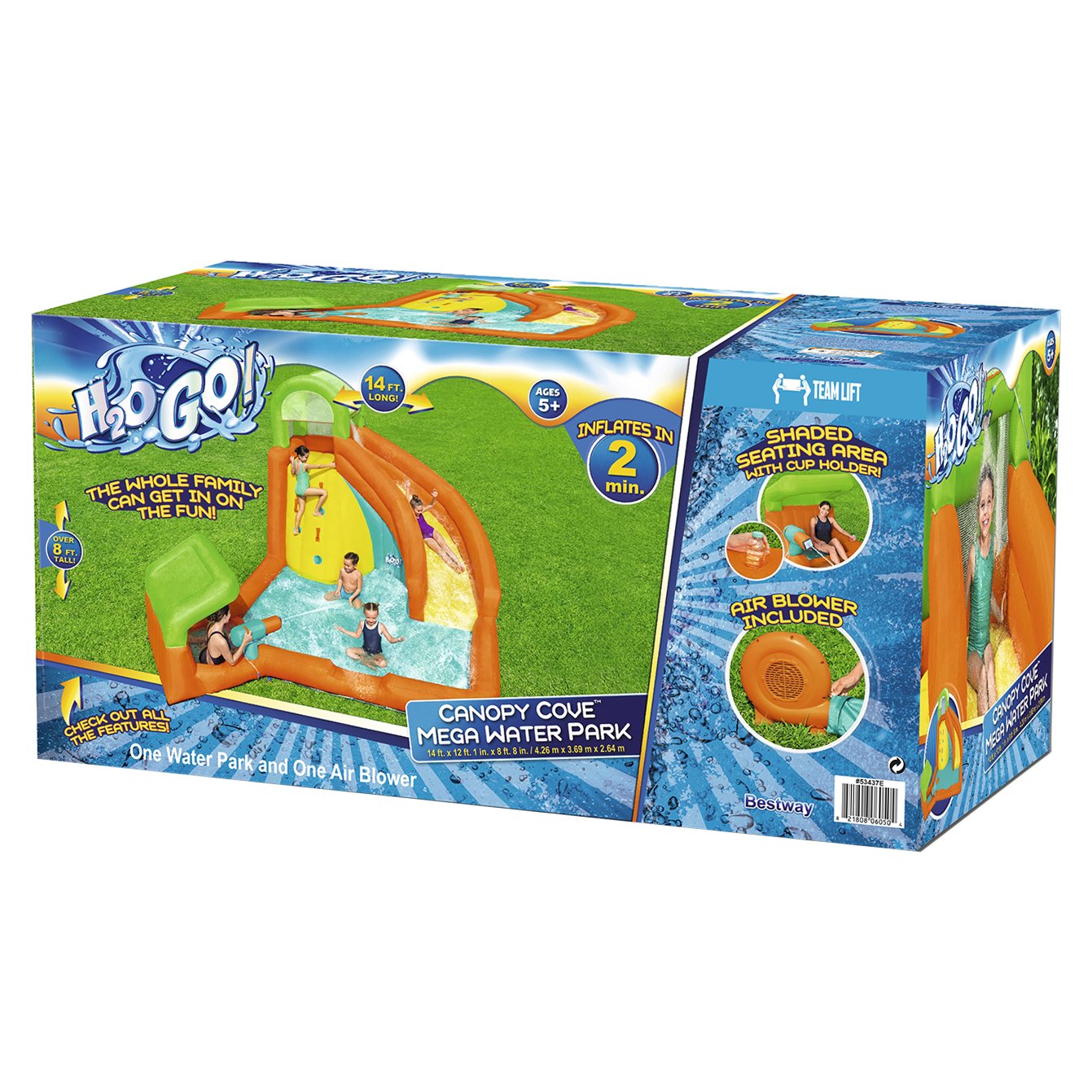Bestway H2O Go! Canopy Cove Mega Water Park - Shop Kiddie pools at H-E-B