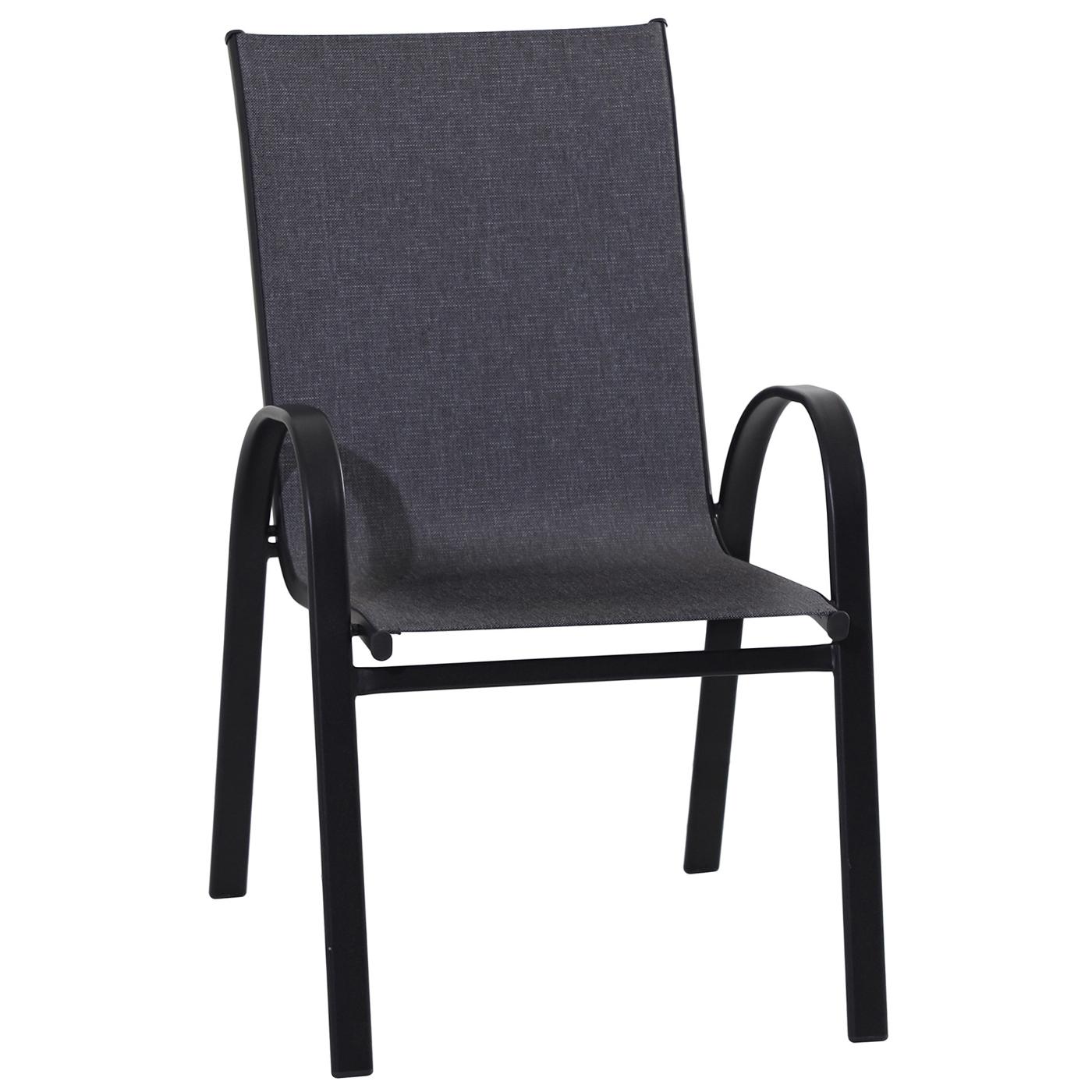Outdoor Solutions Chenille Stacking Outdoor Sling Chair - Shop Chairs ...