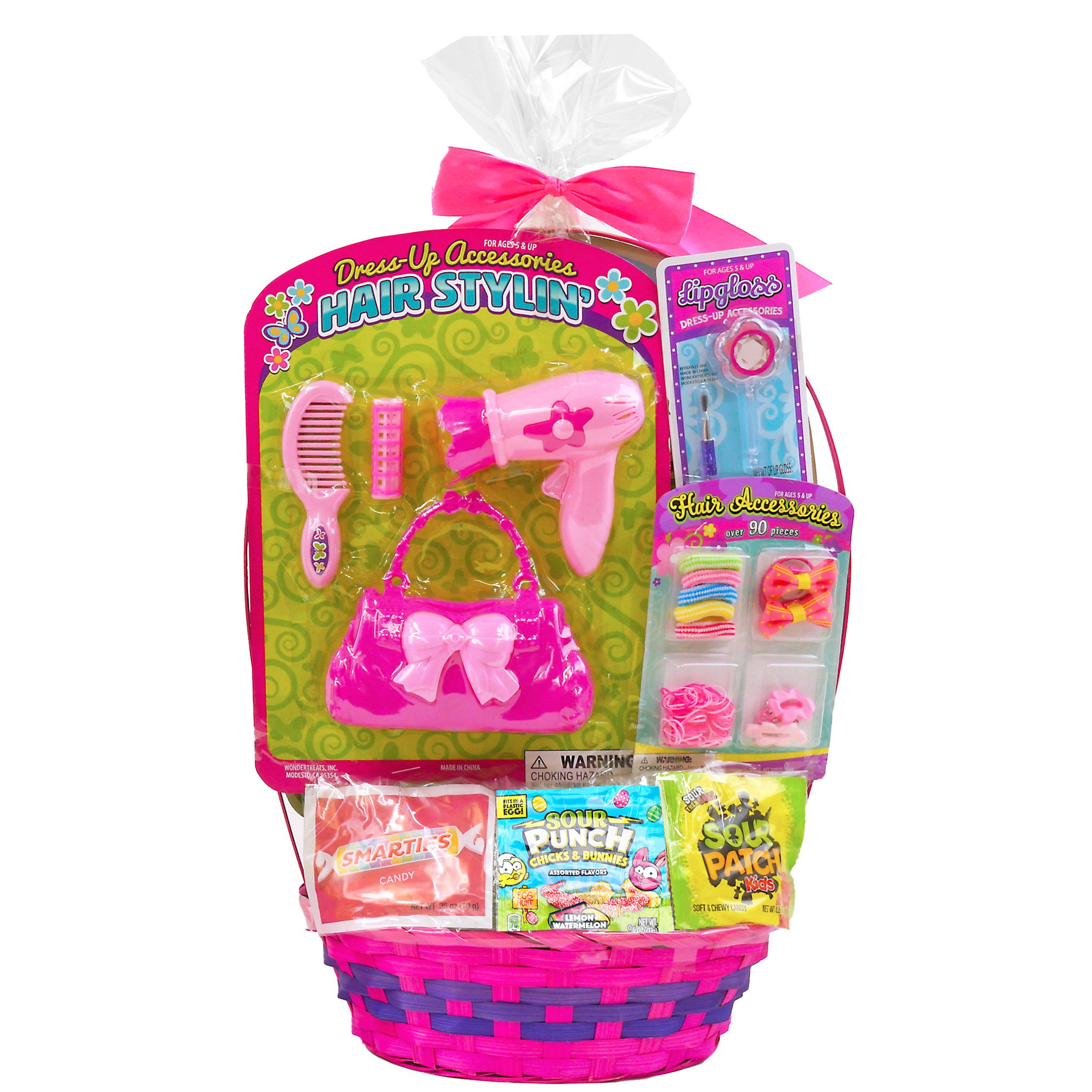 Wonder Treats Beauty Theme Easter Gift Basket - Shop Seasonal decor at ...