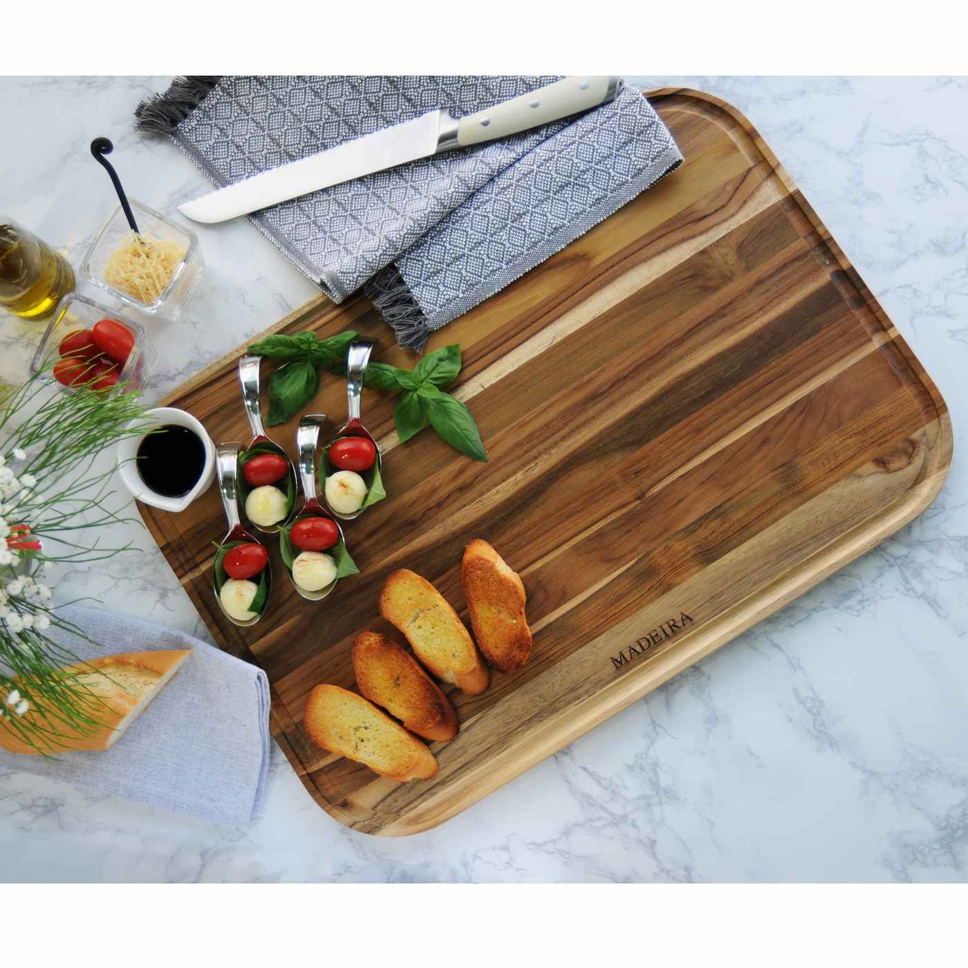 Madeira Extra Large Wood Carving Board - Shop Cutting boards at H-E-B