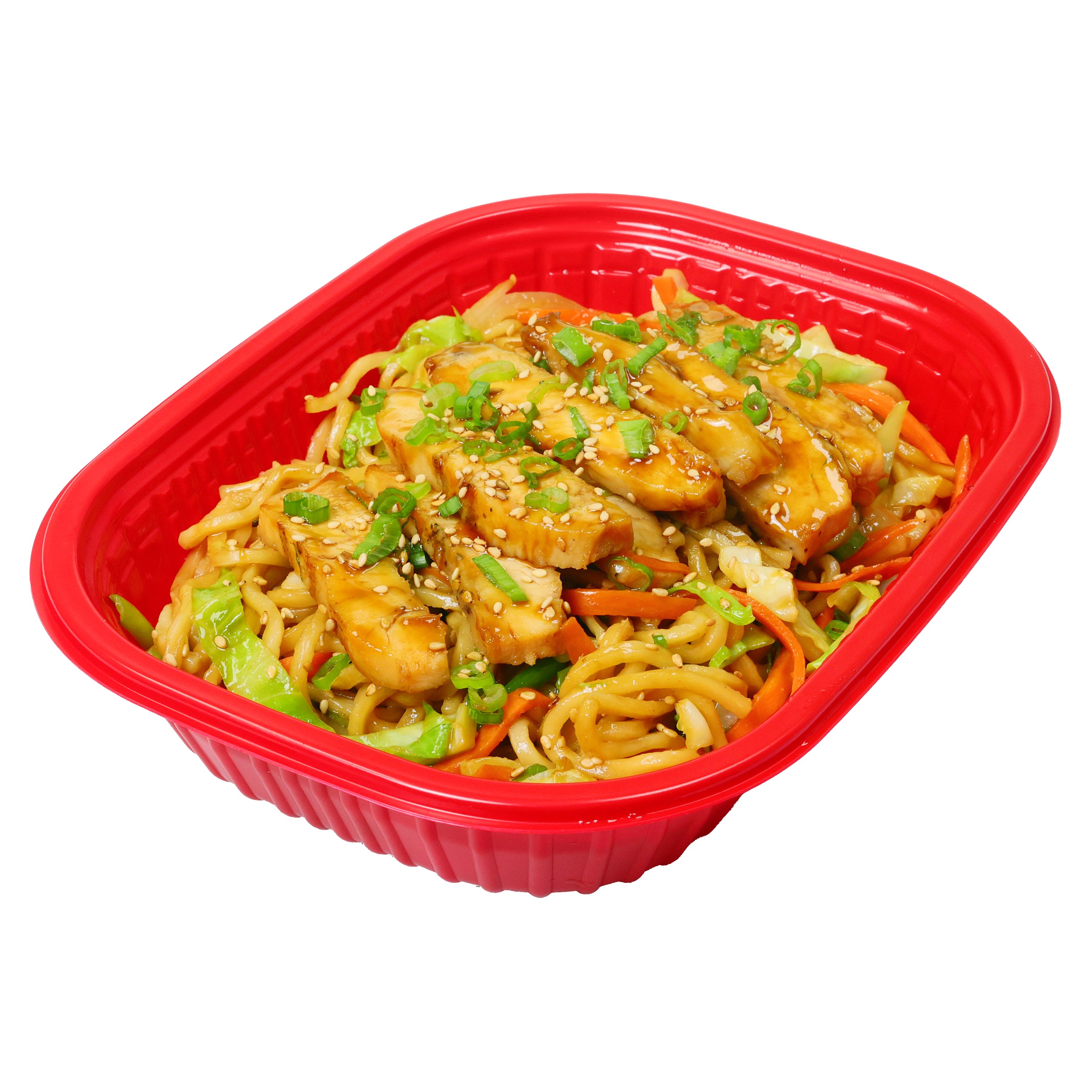 H-E-B Sushiya Chicken Lo Mein Noodle Bowl - served hot - Shop Sushi at ...