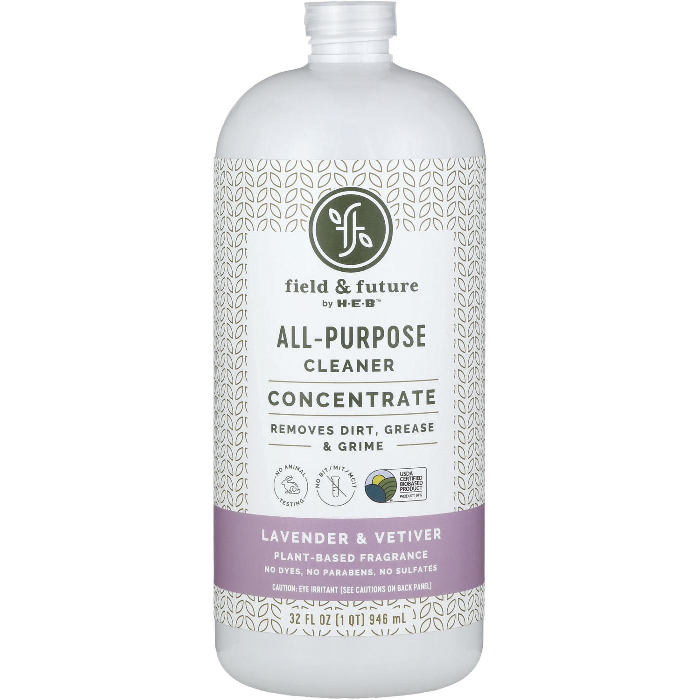Field & Future by H-E-B All-Purpose Cleaner Concentrate - Lavender ...