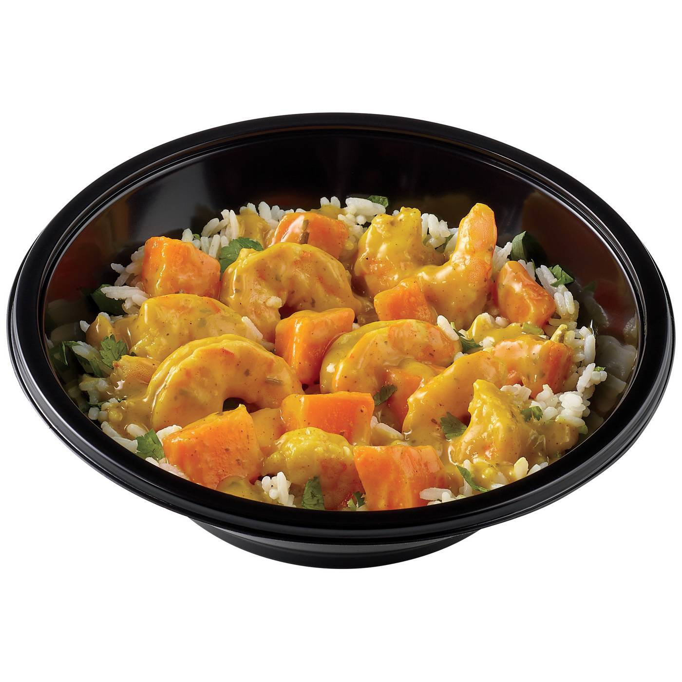 Meal Simple by H-E-B Thai-Style Yellow Curry Shrimp Bowl - Shop Entrees ...