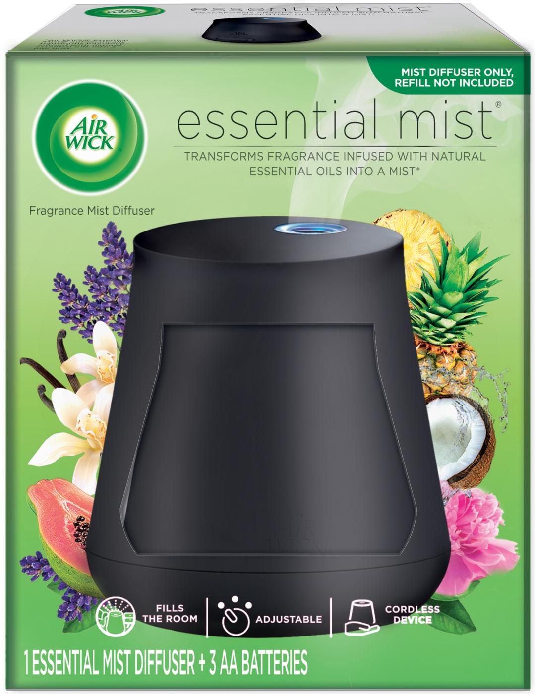 Air Wick Essential Mist Refill Gadget Pack, Essential Oil Diffuser Air ...